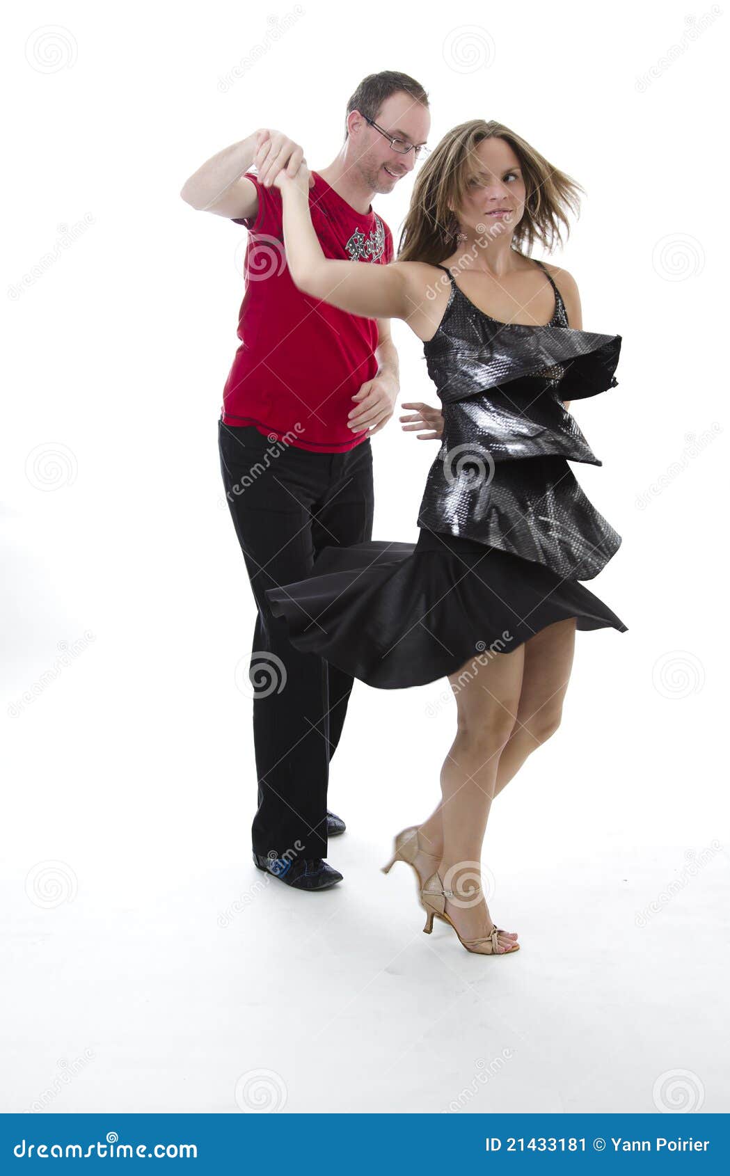 Salsa dancers stock image. Image of exercising, male - 21433181