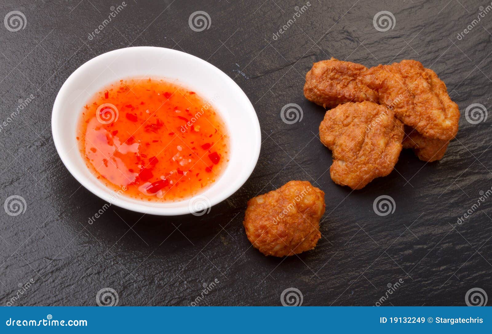 Salsa de chile de Pakora n imagen de archivo. Imagen de chile - 19132249