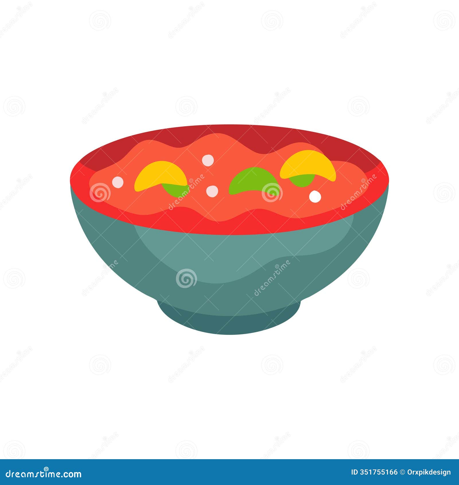 Salsa Icon for Dipping Appetizers Stock Illustration - Illustration of ...