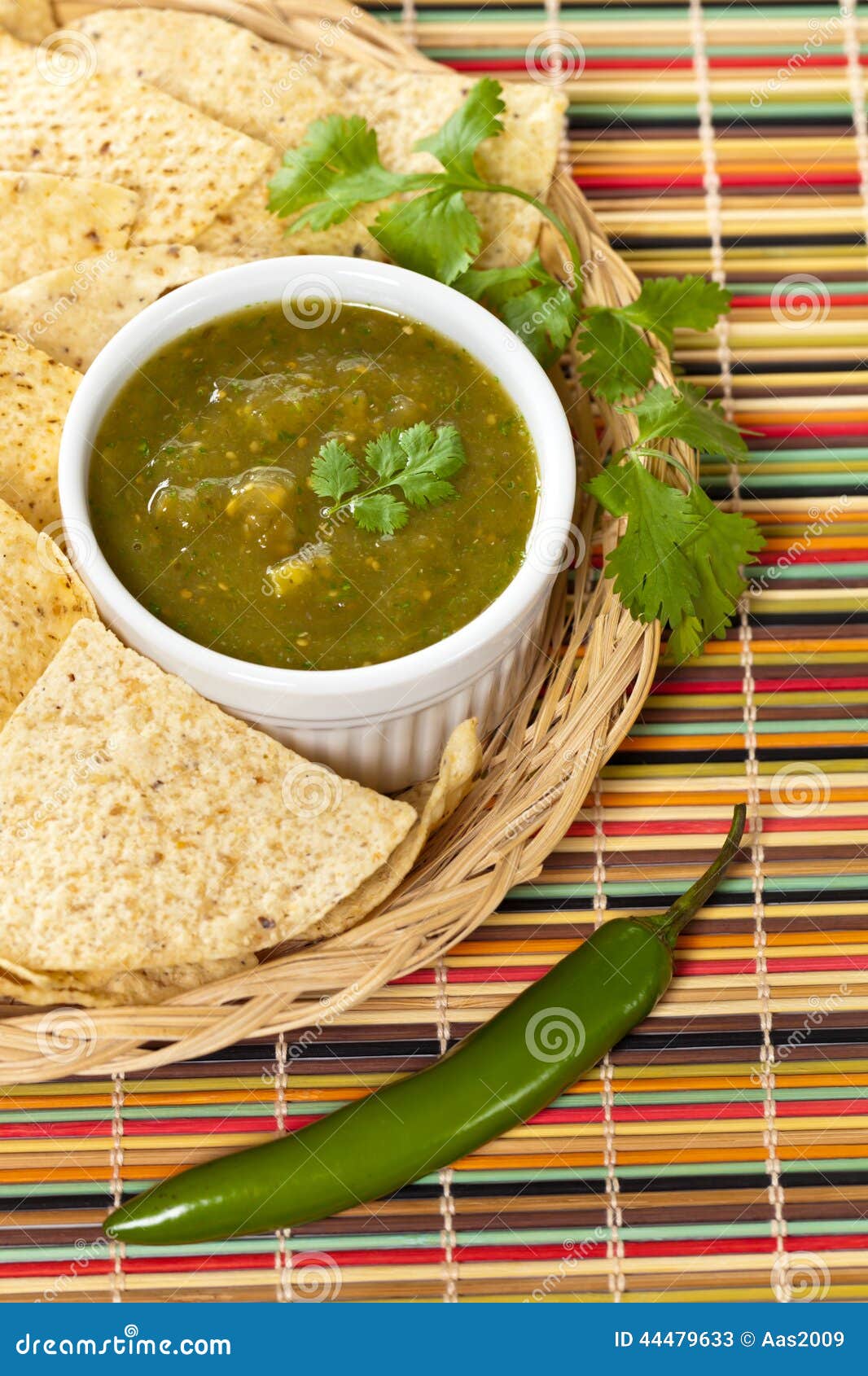 Salsa Verde stock image. Image of peach, appetizer, crunchy - 44479633