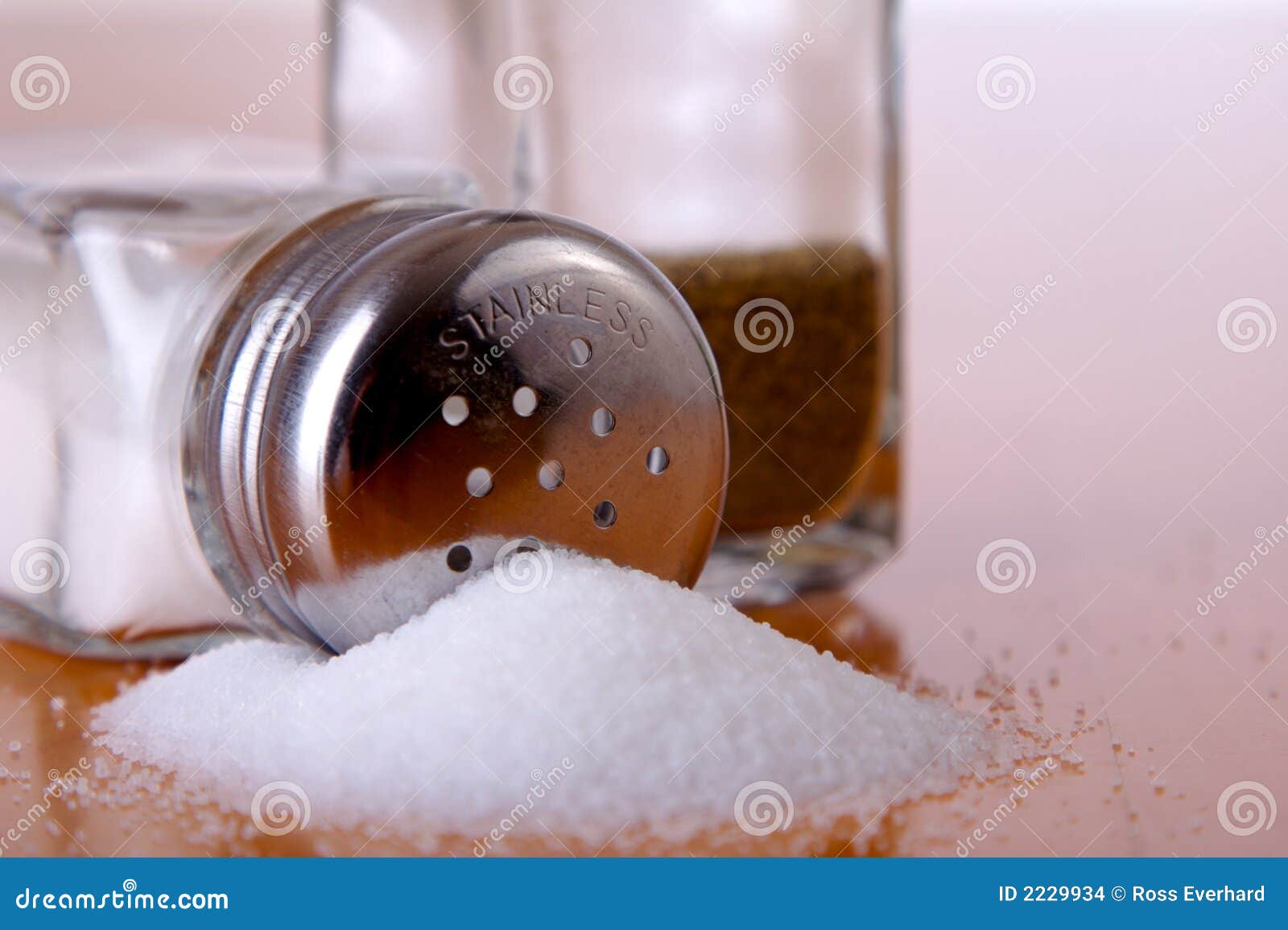 Salt stock photo. Image of pile, spill, pepper, seasoning - 2229934