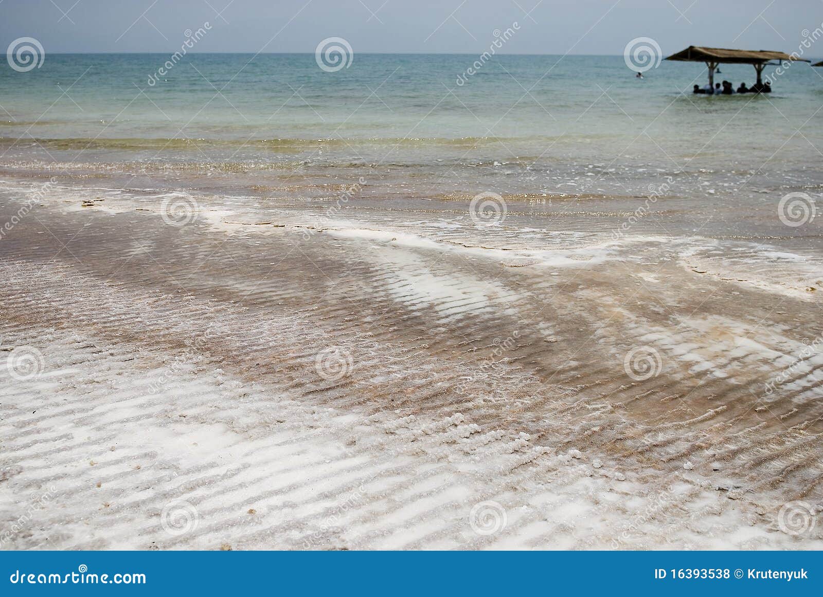 Salt on banks of Dead Sea stock photo. Image of lake - 16393538