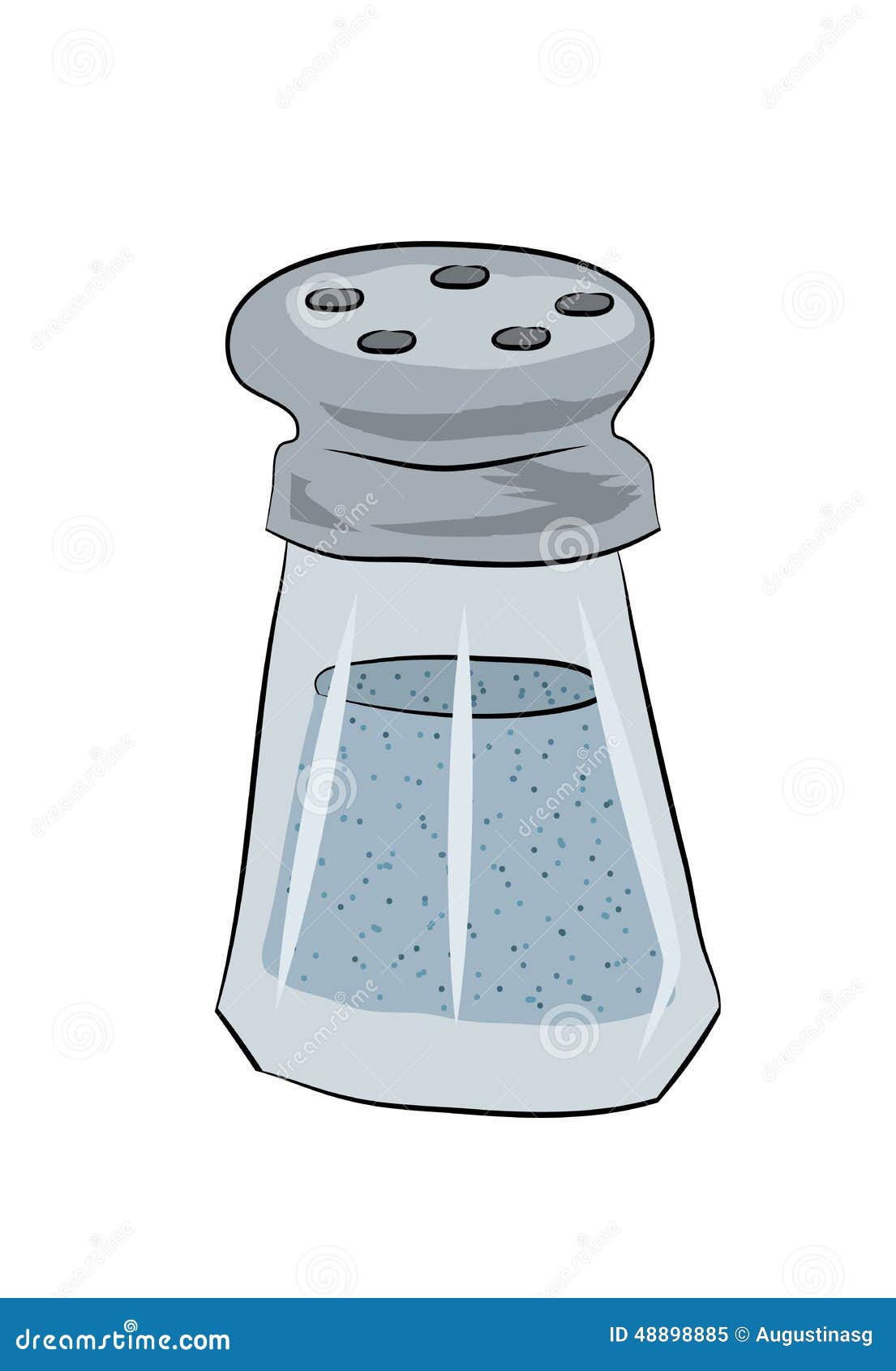 Salt cartoon stock illustration. Illustration of object - 48898885