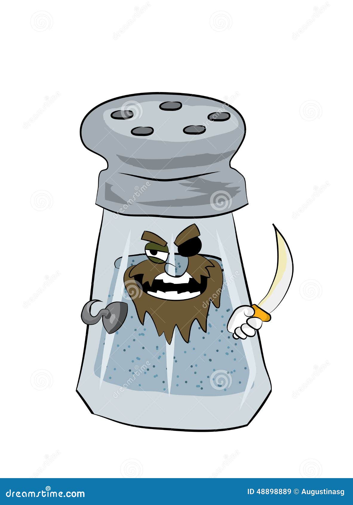 Salt Cartoon | CartoonDealer.com #48898889