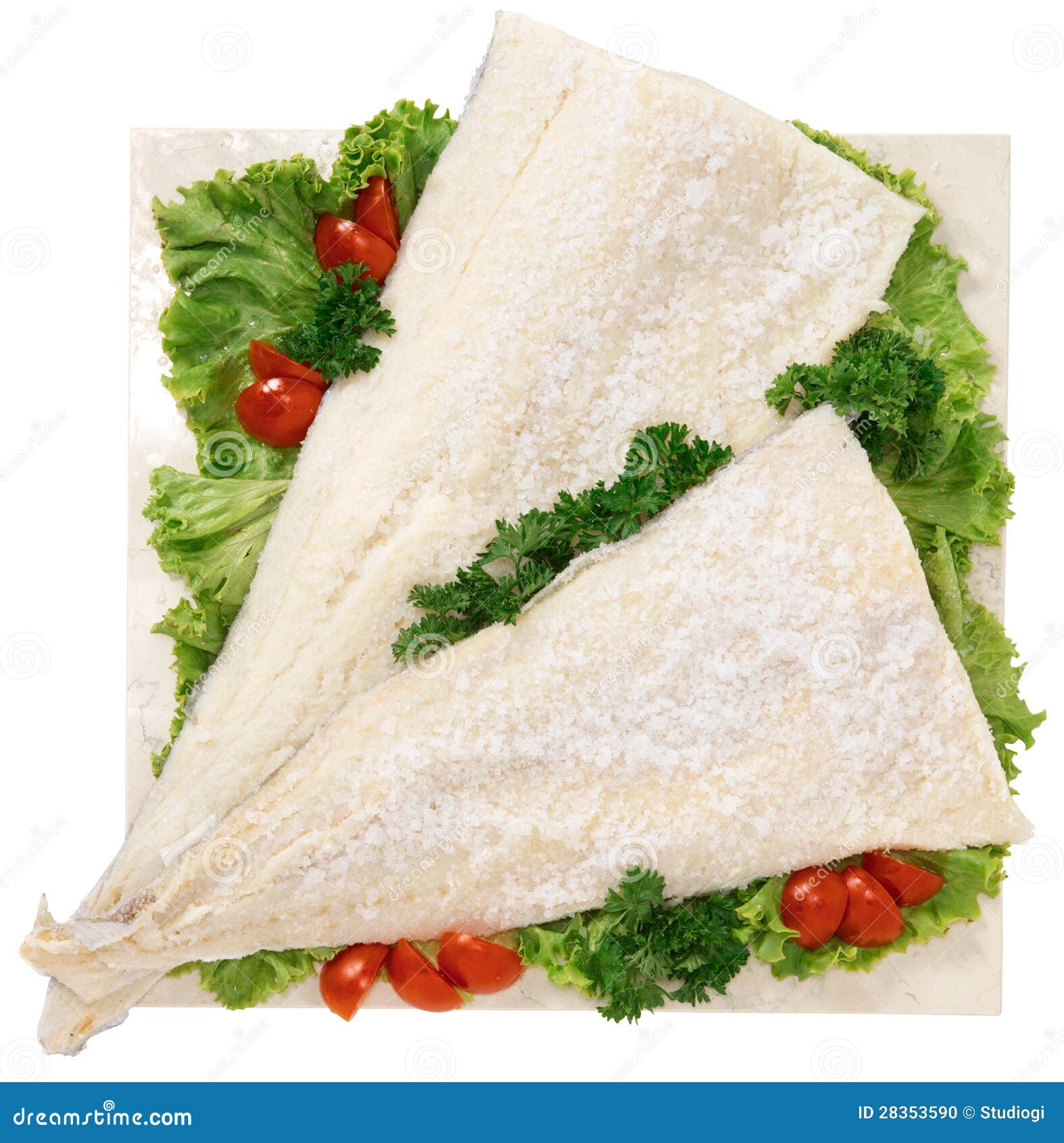 Salt cod stock photo. Image of salad, cuisine, cook, parsley - 28353590
