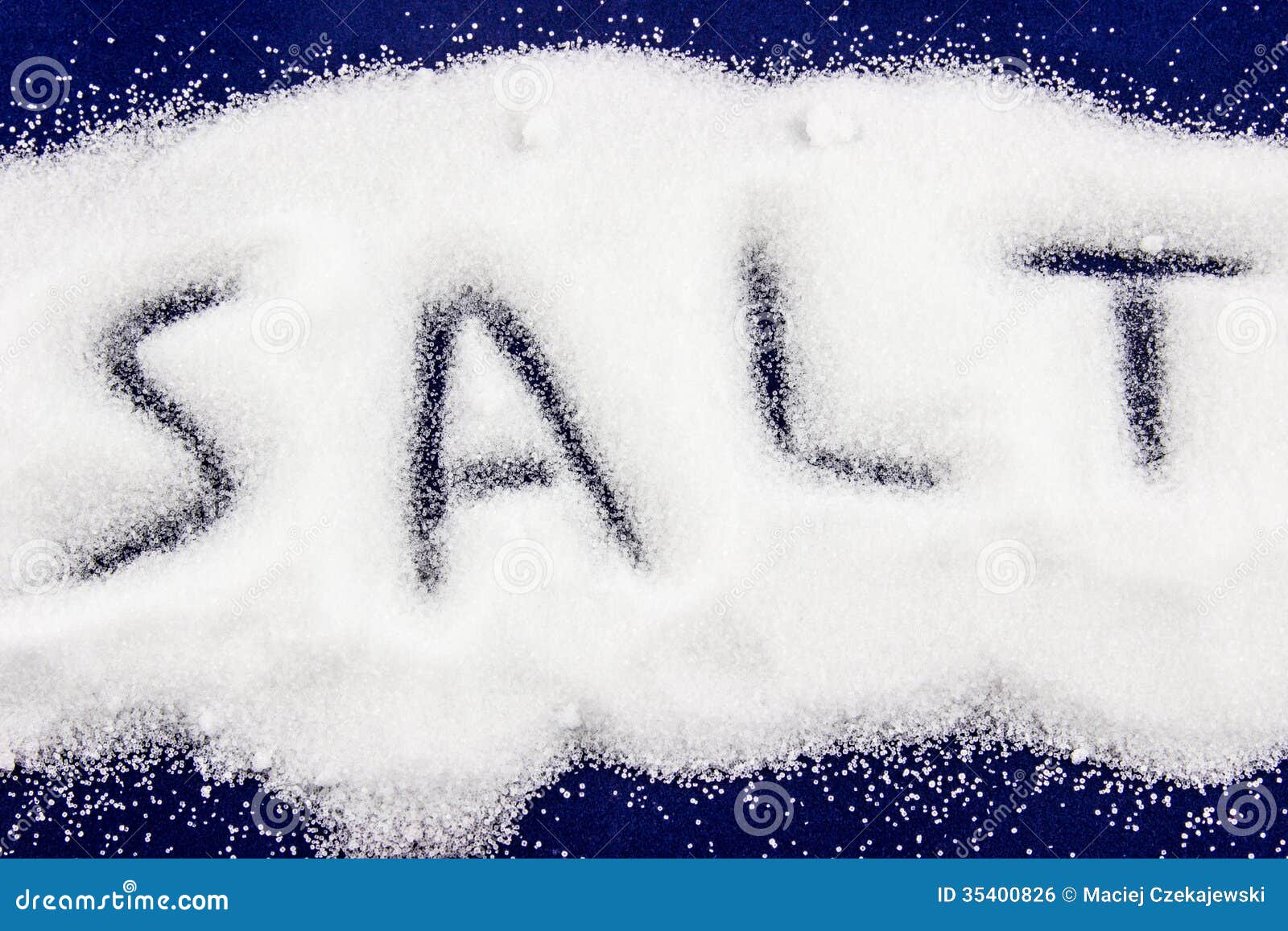 Salt concept stock photo. Image of flavor, health, grain - 35400826