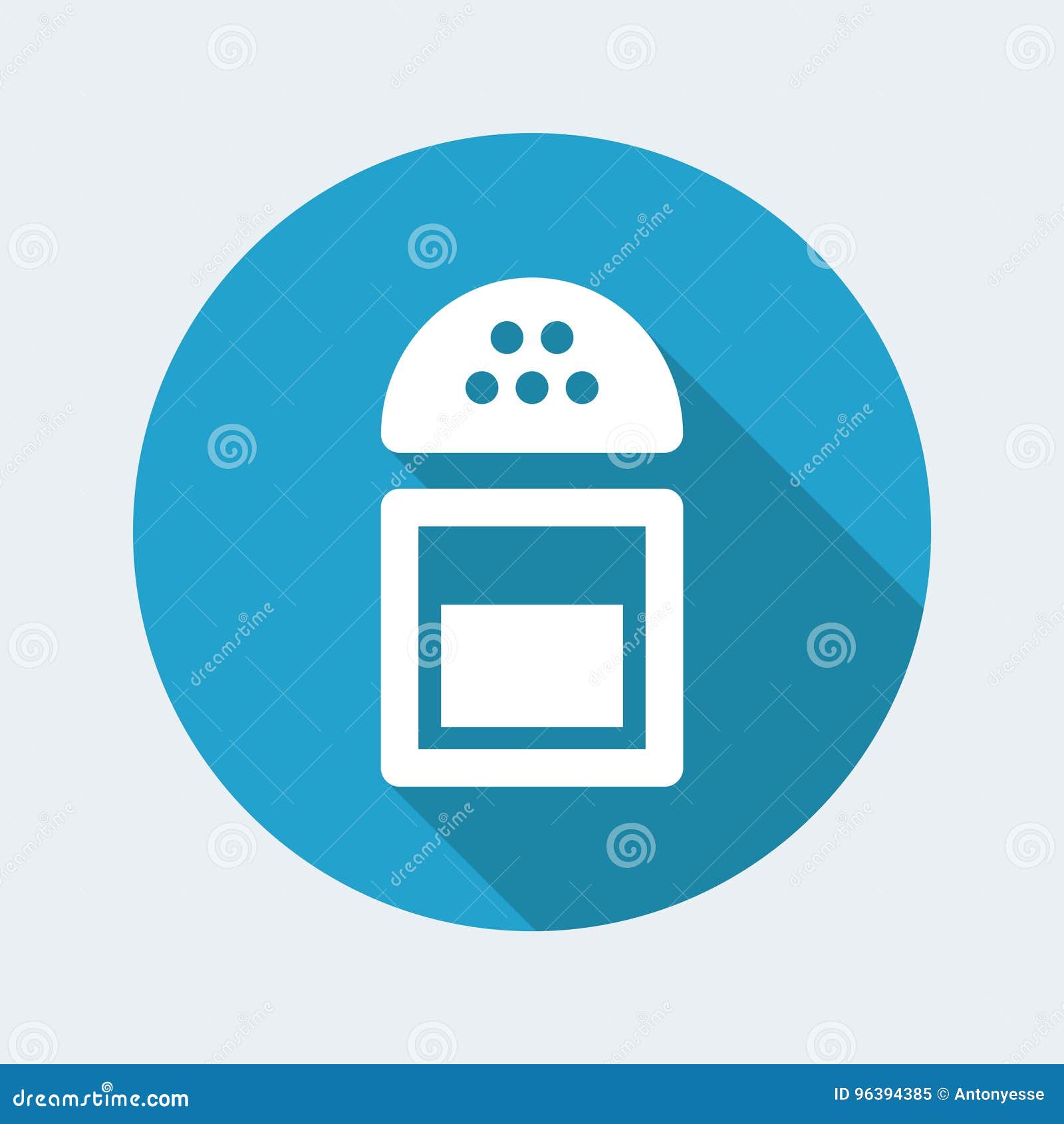 Salt concept stock vector. Illustration of dosing, icon - 96394385