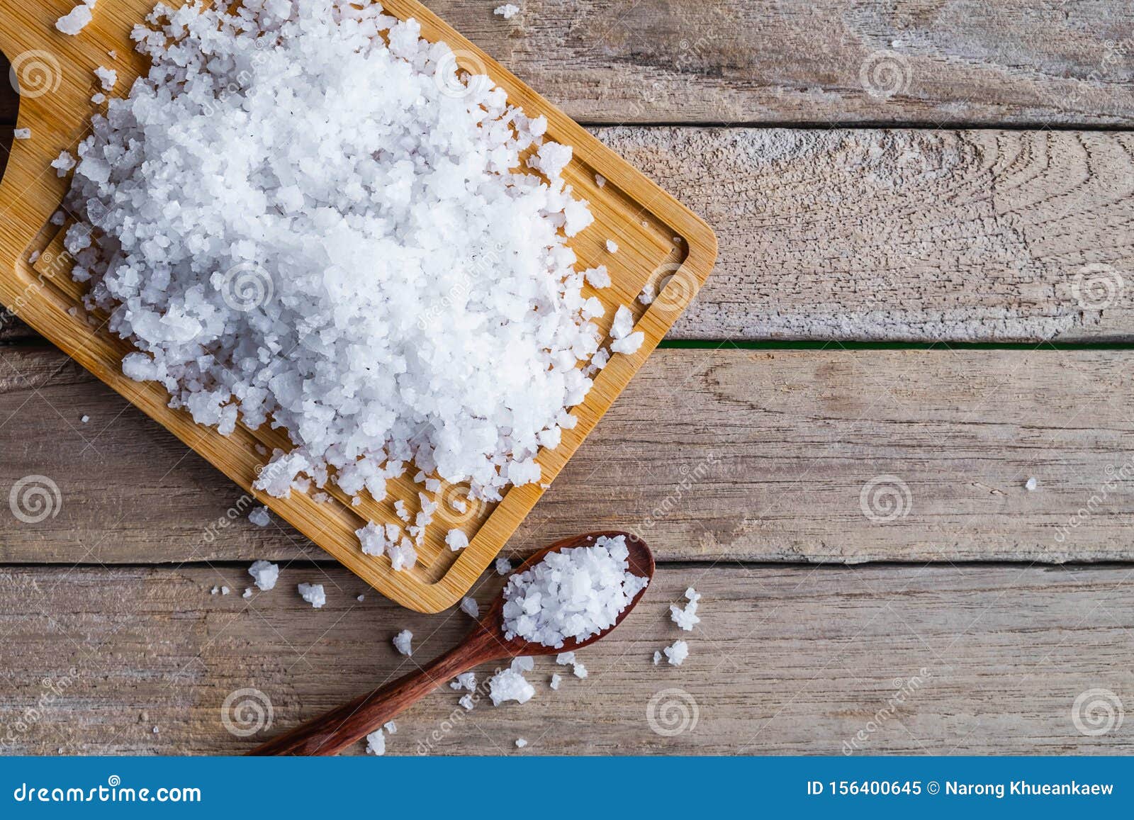 Salt for cooking stock image. Image of food, flavor - 156400645