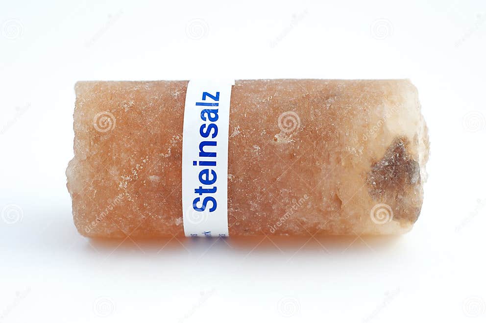 Salt core stock image. Image of isolated, core, granite - 37568509