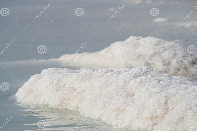 Salt-Covered Rocks stock image. Image of minerals, palestine - 19970513