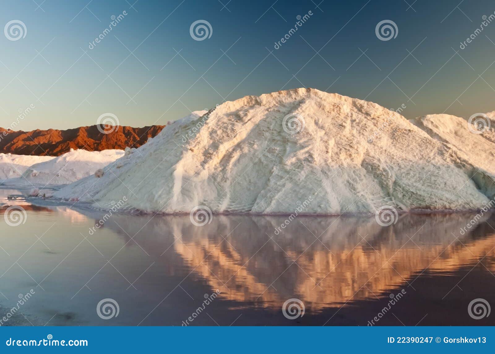 Salt of Dead Sea stock image. Image of production, unique - 22390247