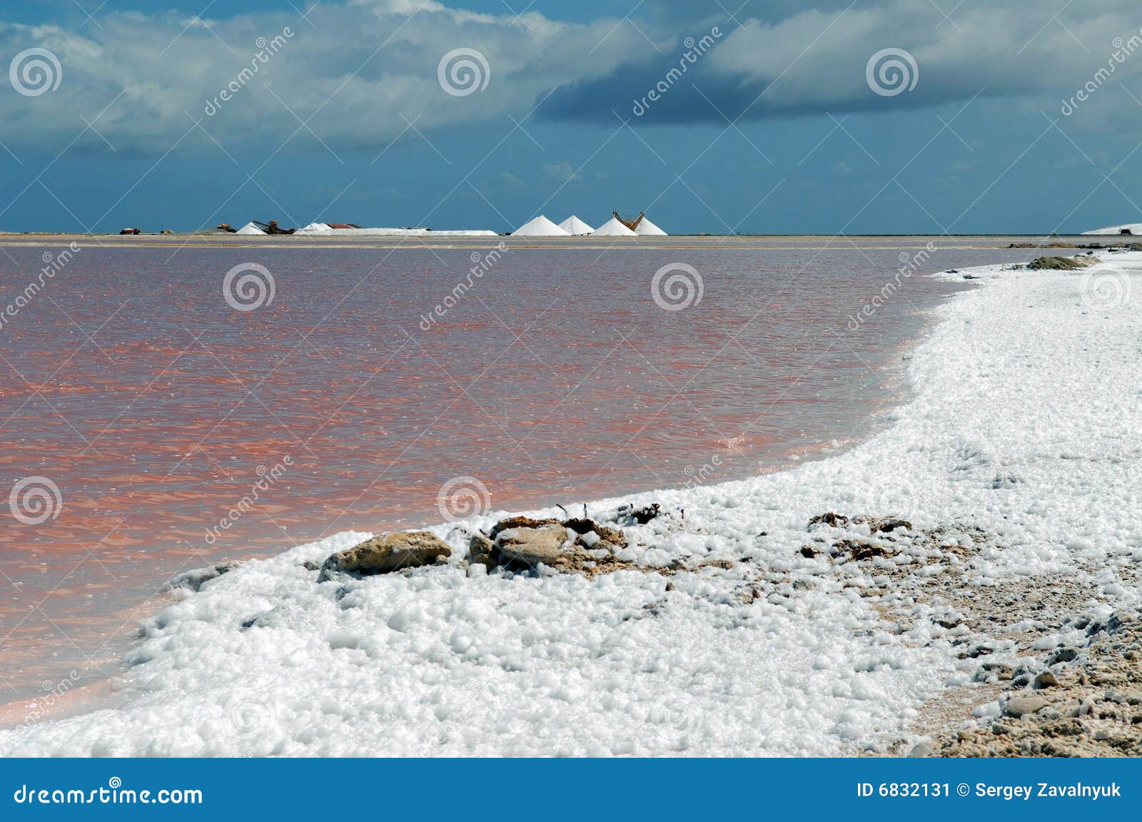 Salt extraction stock image. Image of blue, tropics, evaporation - 6832131