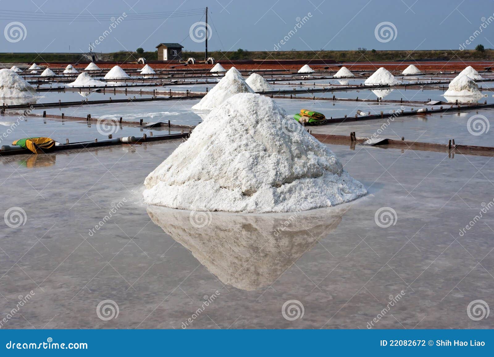 Salt farm stock photo. Image of flake, salt, asia, industry - 22082672