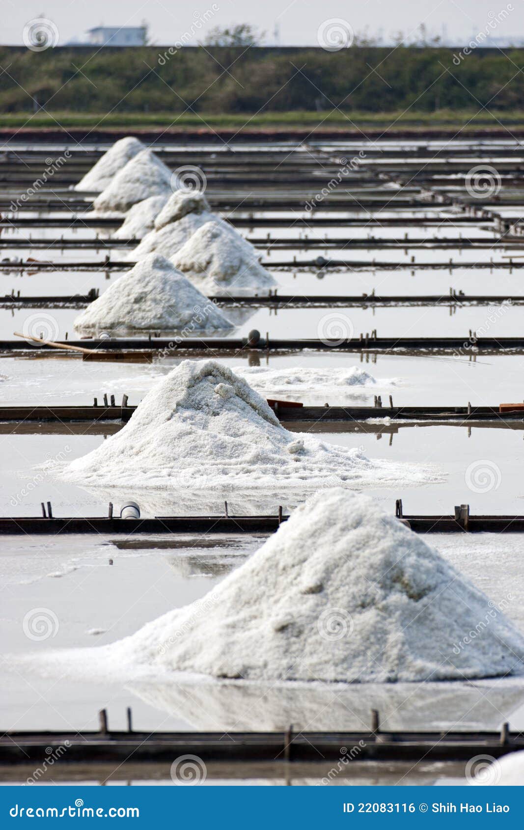 Salt farm stock photo. Image of salted, blue, ingredient - 22083116
