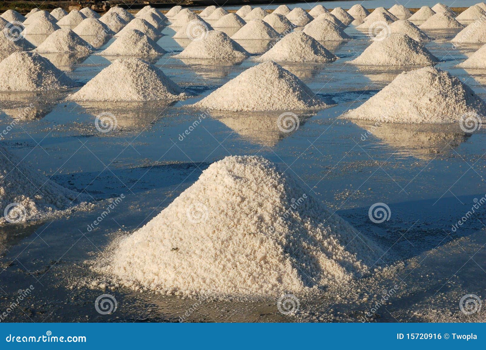 Salt field stock photo. Image of thai, asia, nature, saltfield - 15720916