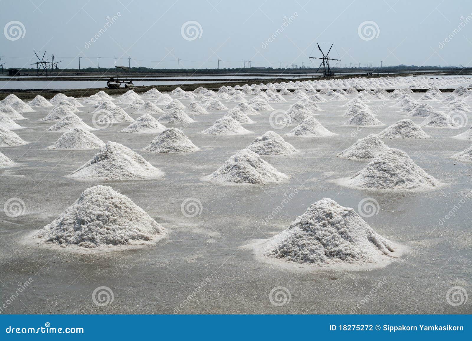 Salt-Field stock photo. Image of scenic, condensation - 18275272