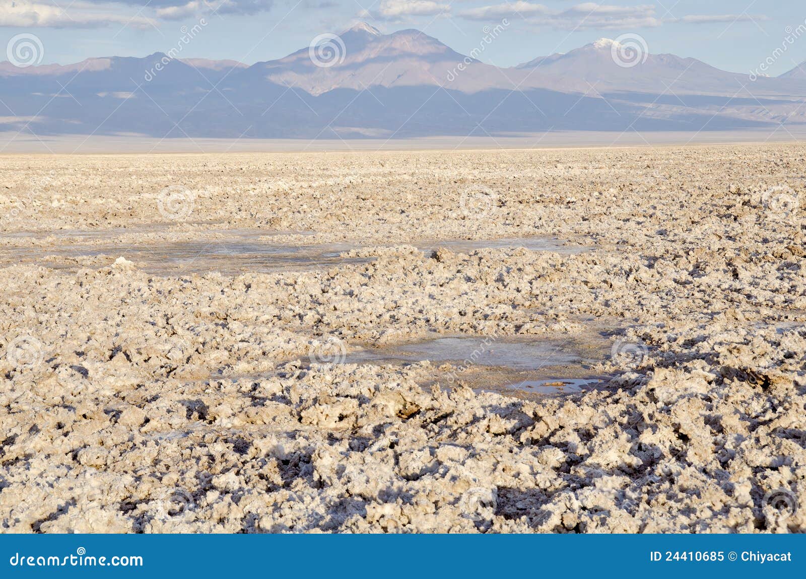 Salt Flat in Atacama Desert #2 Stock Image - Image of chaxa, salt: 24410685