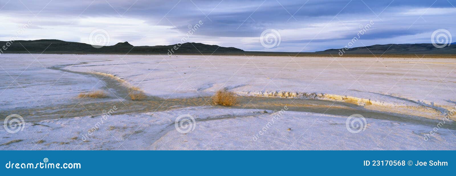 Salt Flats at Sunset stock photo. Image of desert, nature - 23170568