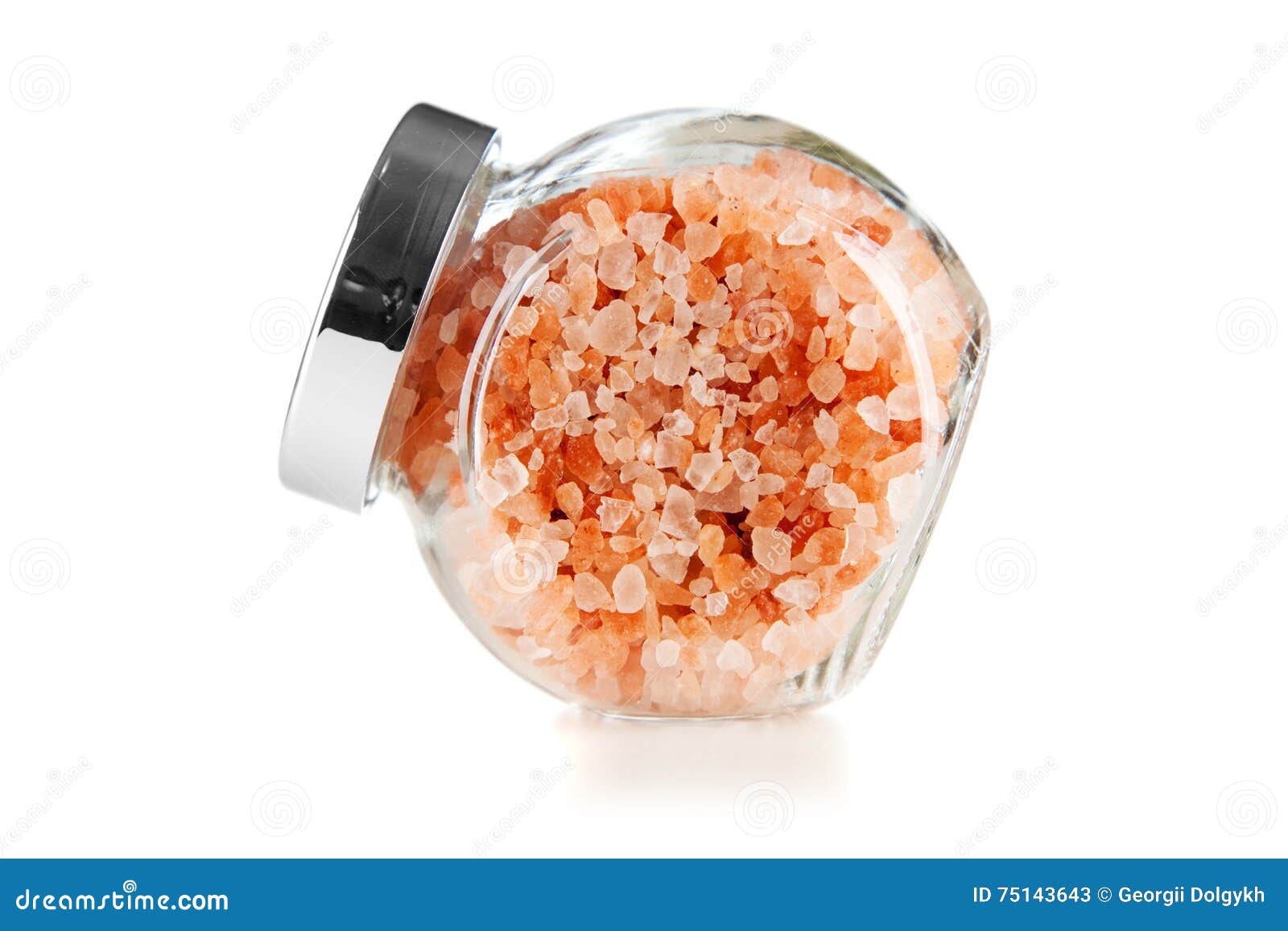 Salt in a glass stock image. Image of table, salty, macro - 75143643