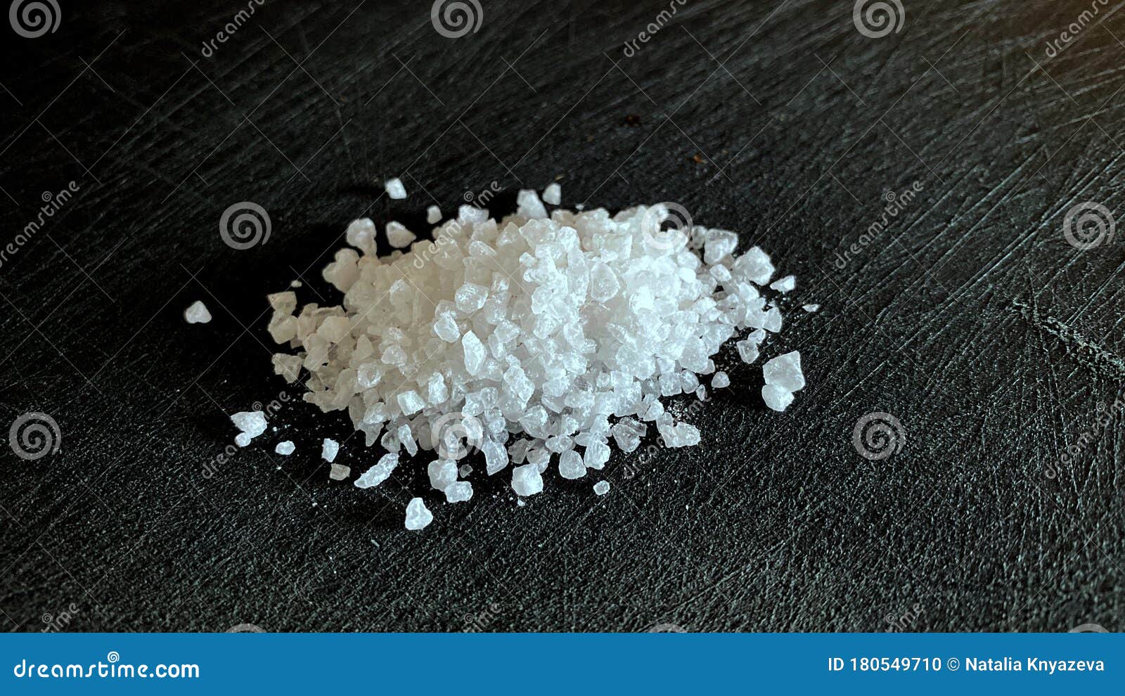 Salt stock photo. Image of healthy, cook, grain, black - 180549710