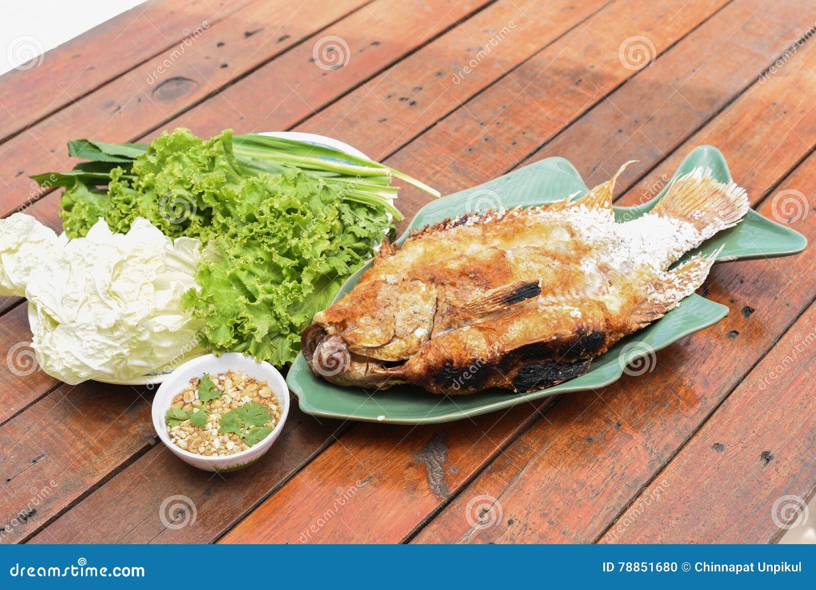 Salt-grilled fish stock photo. Image of grilled, fresh - 78851680