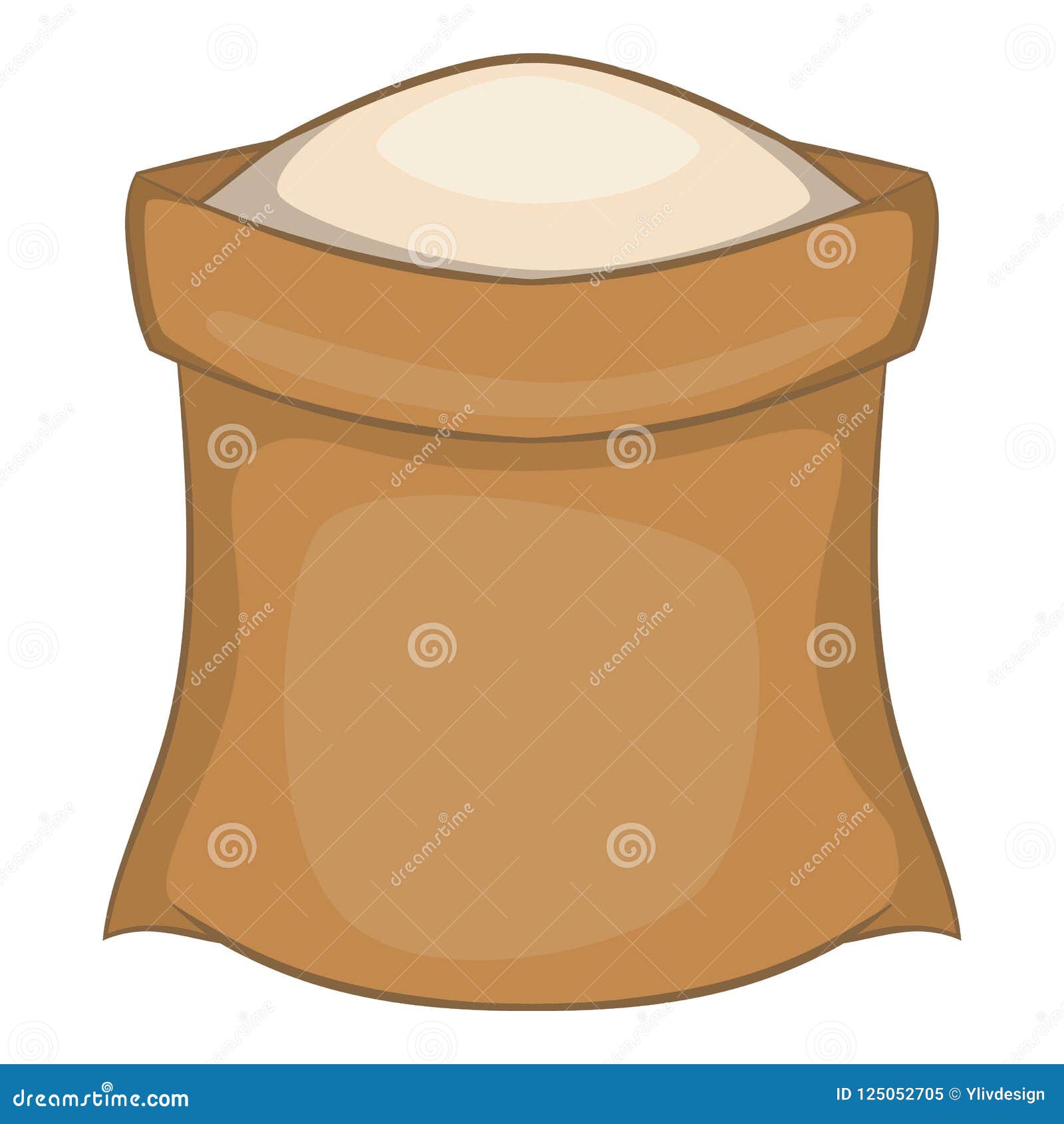 Salt icon, cartoon style stock illustration. Illustration of kitchen ...