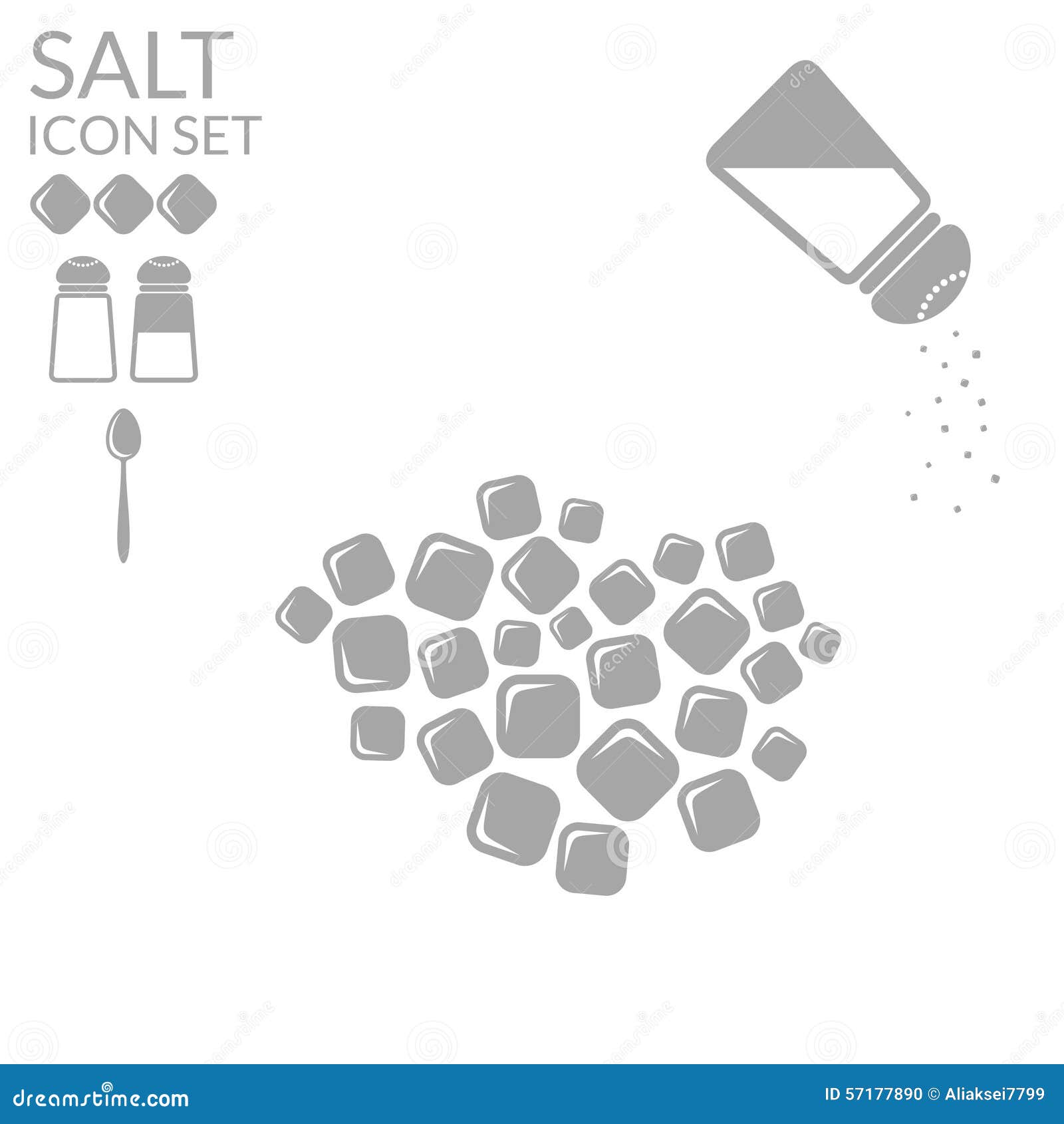 Salt Icon Vector Saltshaker Sign For Your Website Design, Logo, App, UI ...