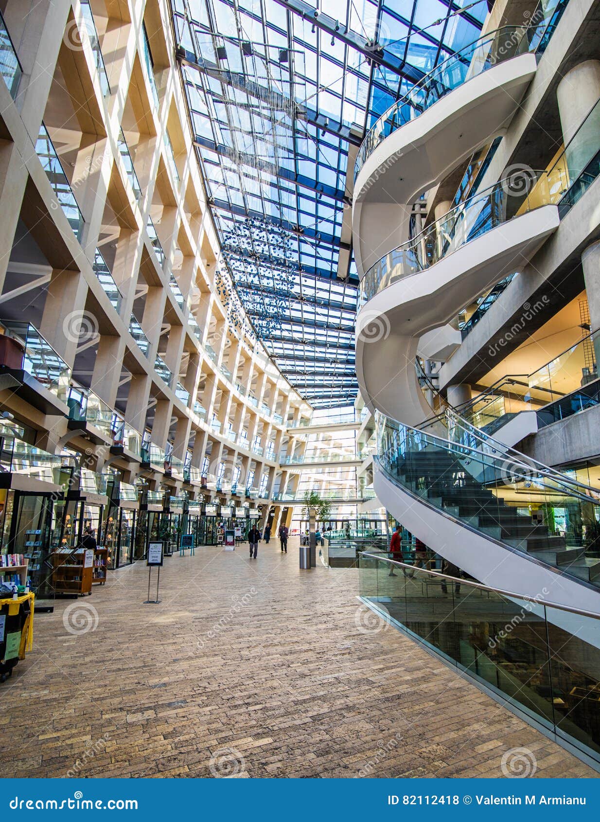 Salt Lake City Public Library Editorial Stock Photo - Image of utah ...