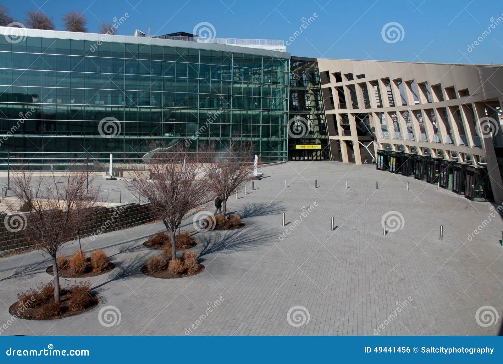 Salt Lake City: SLC Library Editorial Photo - Image of lake, design ...
