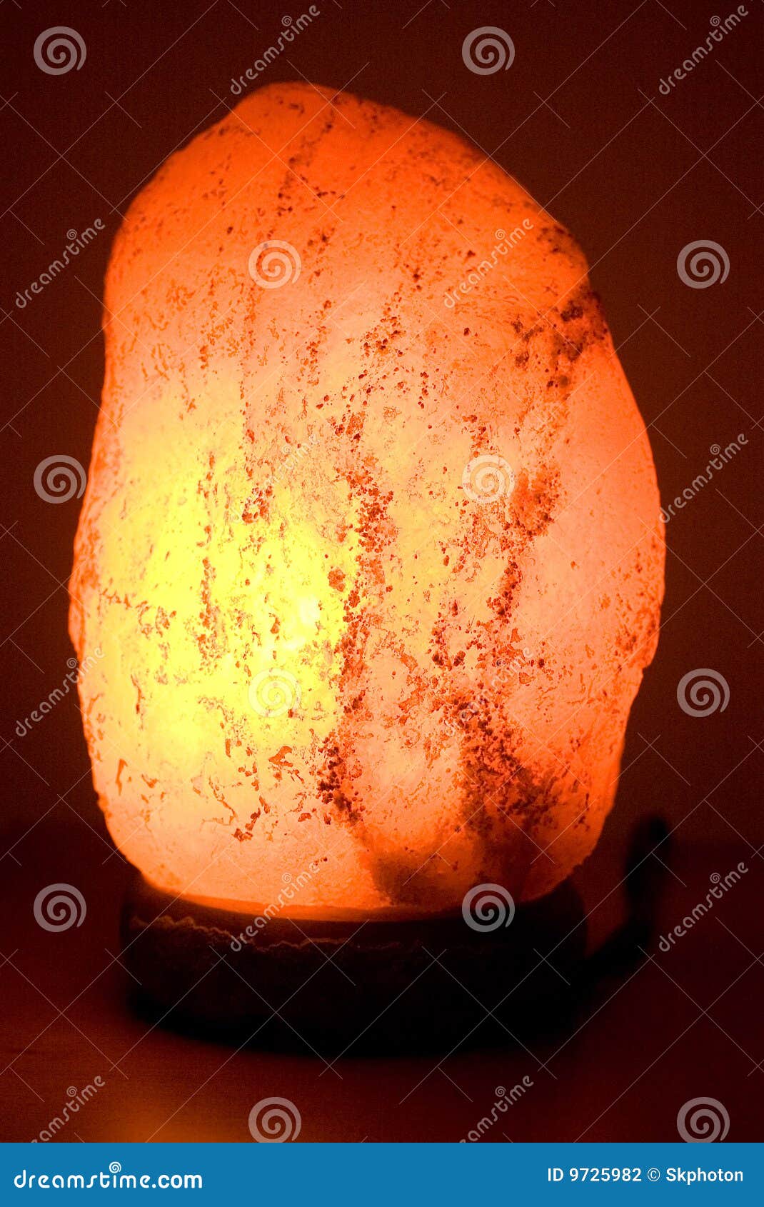 Salt lamp glowing stock photo. Image of vertical, pink - 9725982