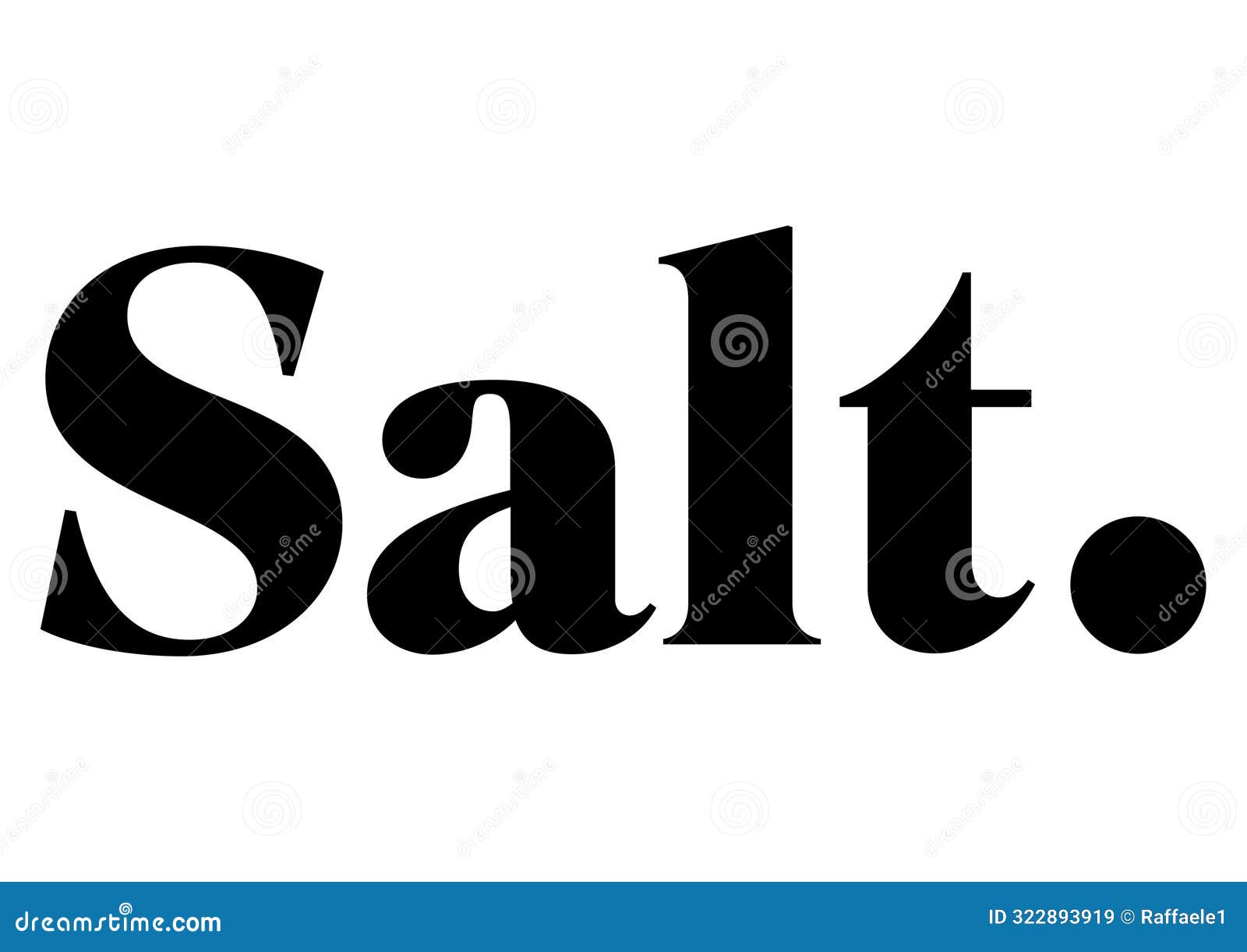 Salt Logo stock illustration. Illustration of orange - 322893919