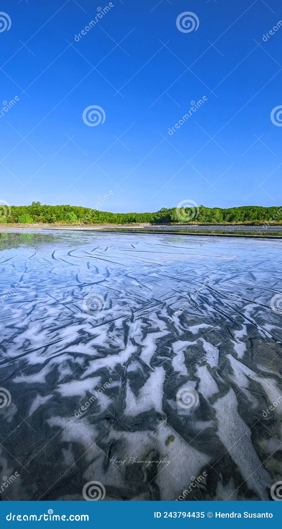 Salt making process stock image. Image of salt, ponds - 243794435