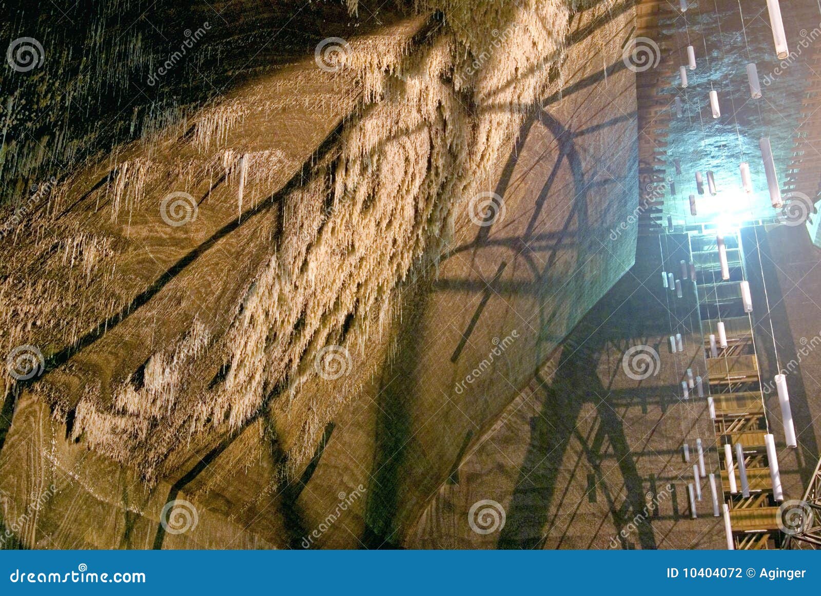 Salt mine stock photo. Image of interior, historical - 10404072