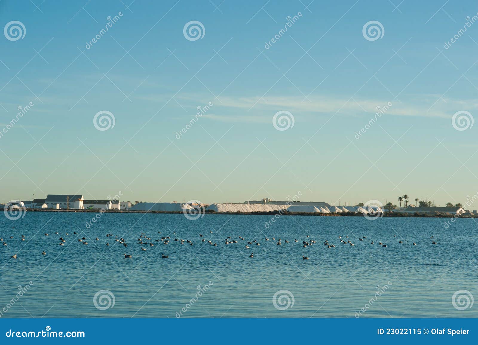Salt mine stock image. Image of landscape, mediterranean - 23022115
