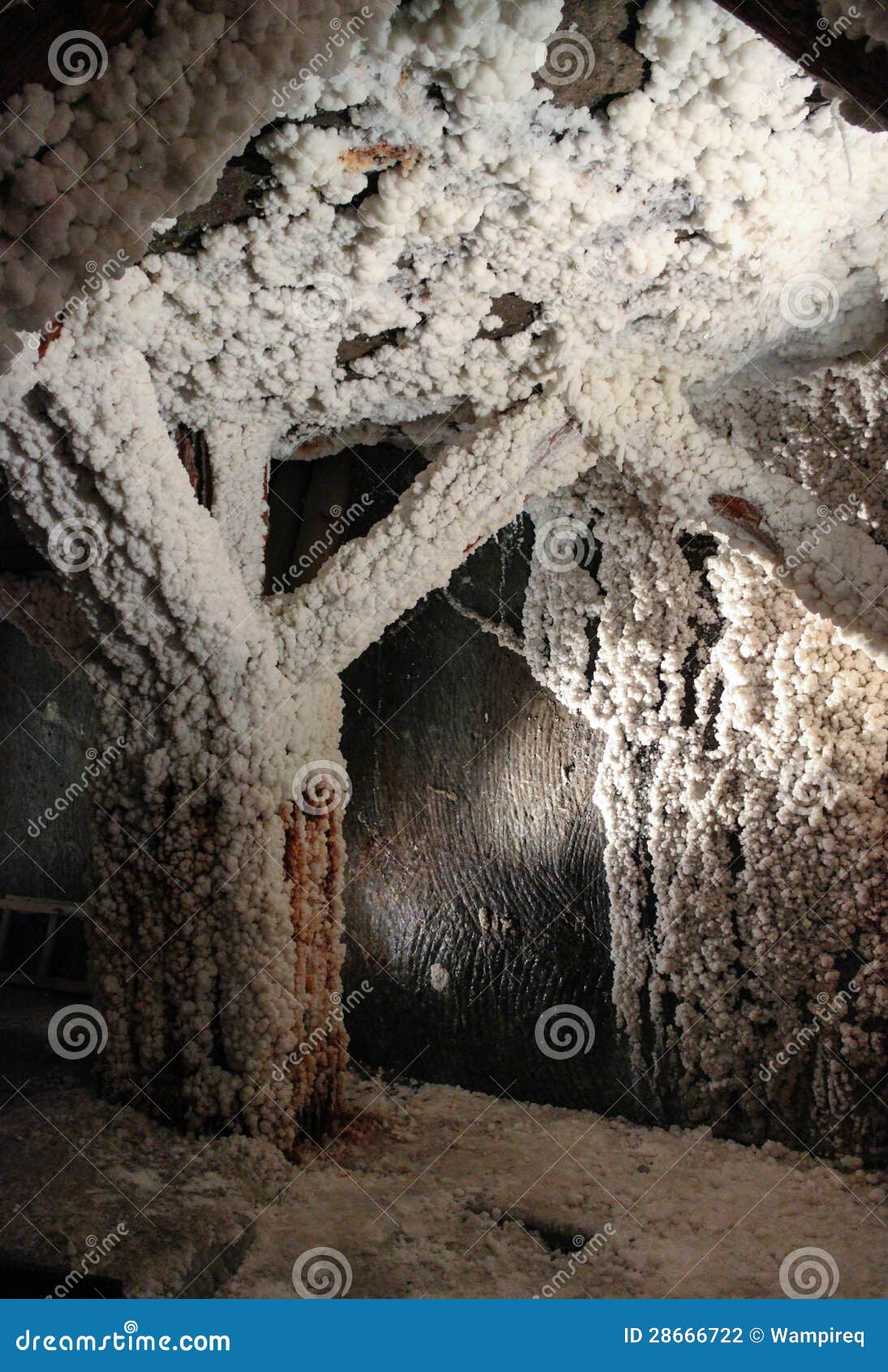 Salt Mine stock photo. Image of rock, white, black, light - 28666722