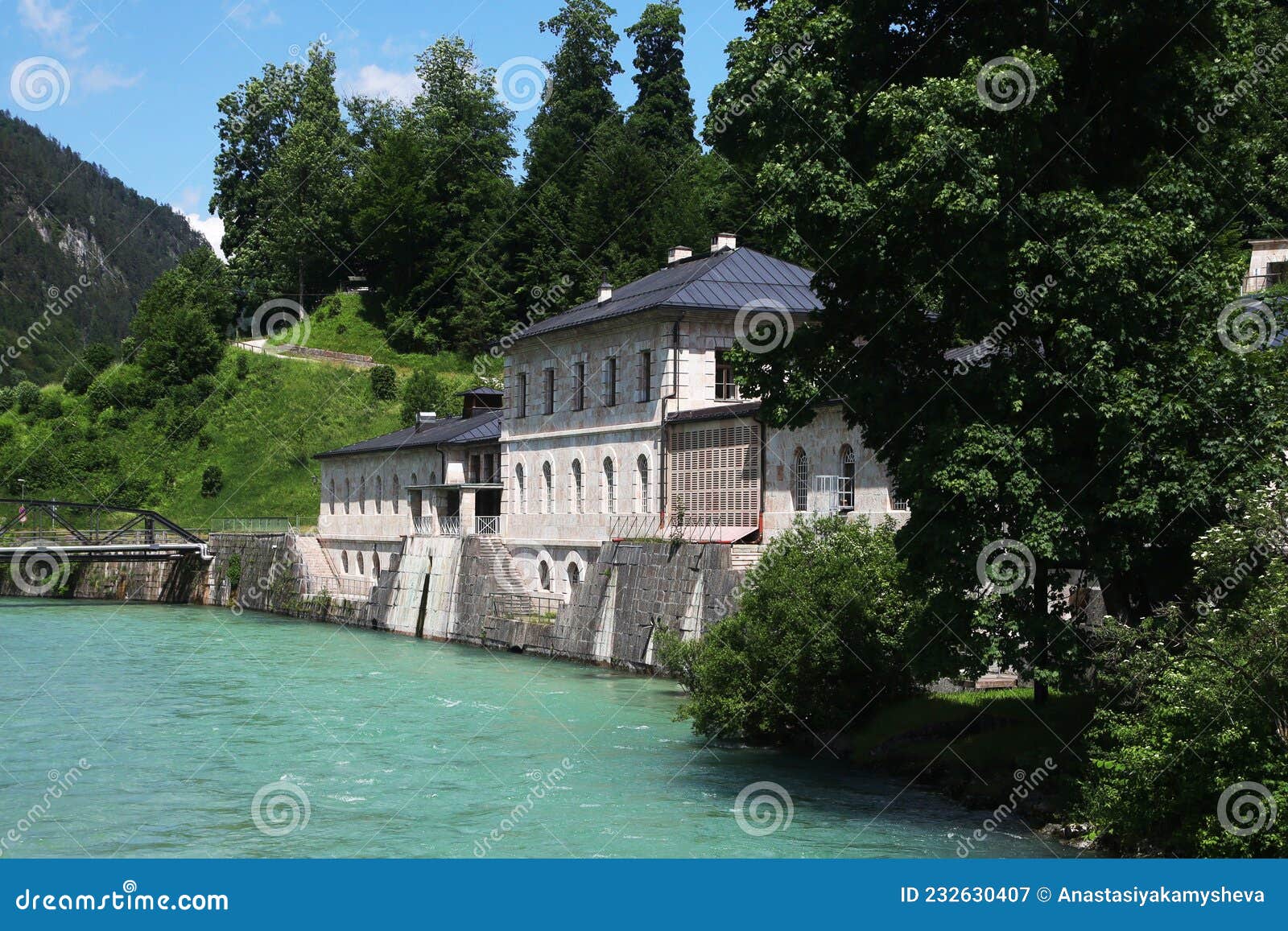 Salt Mine in Berchtesgaden, the German Alps Stock Image - Image of city ...