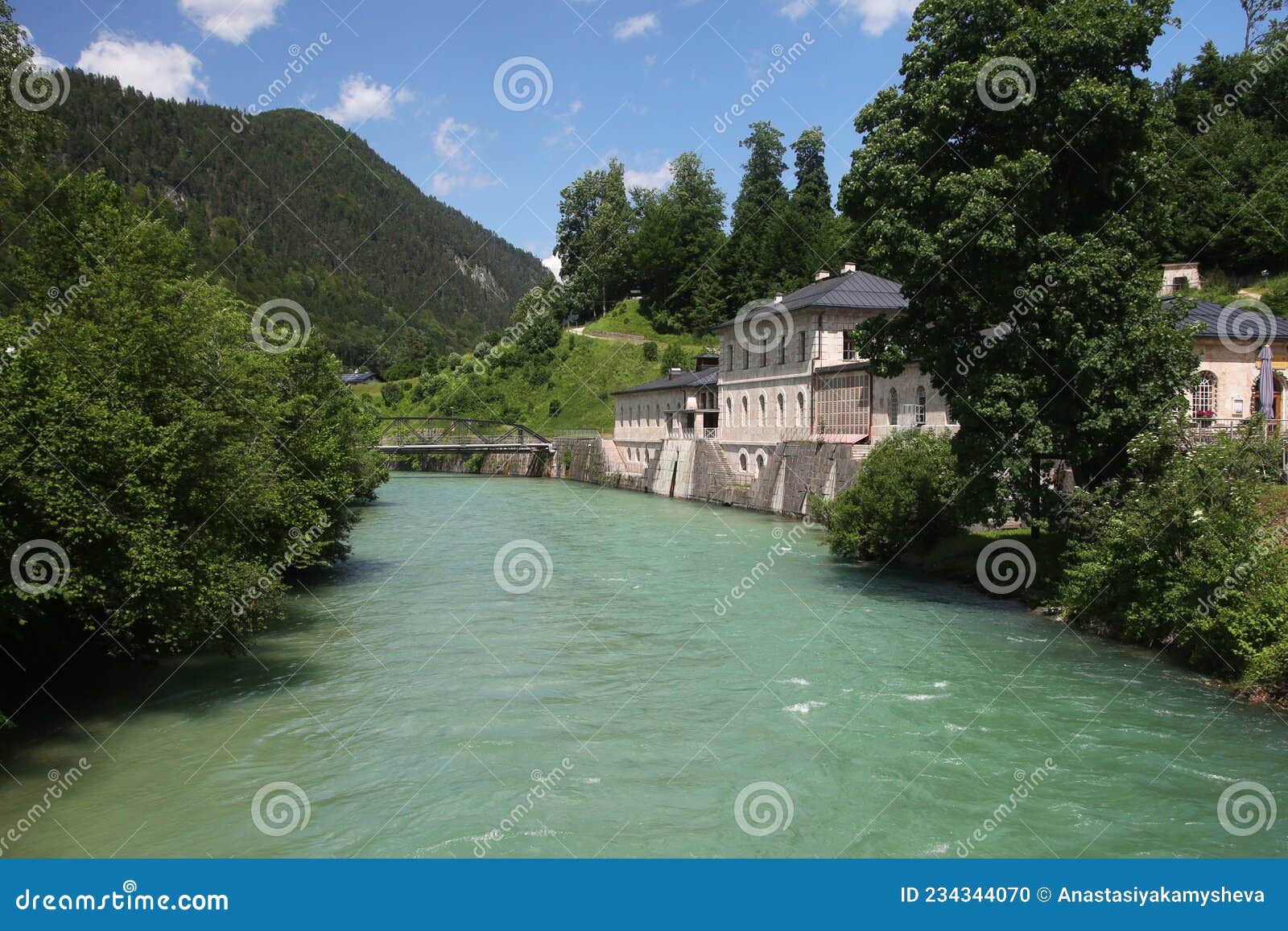 Salt Mine in Berchtesgaden, the German Alps Stock Photo - Image of ...