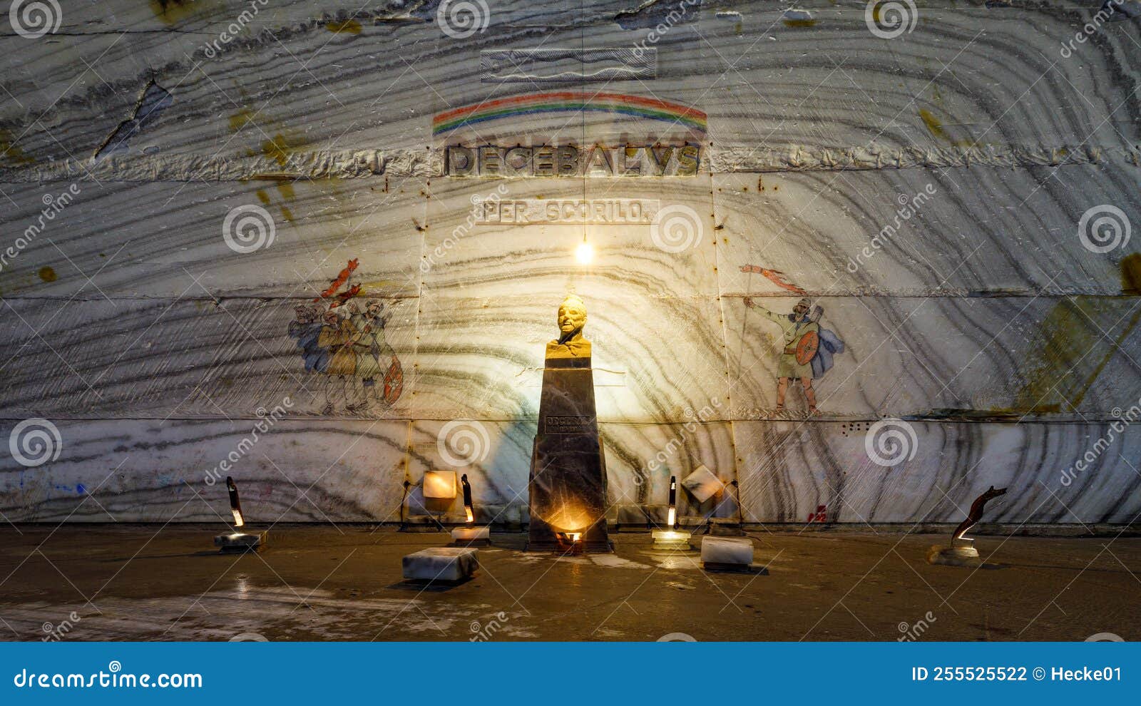 Salt Mine of Slanic Prahova in Romania Editorial Photography - Image of ...