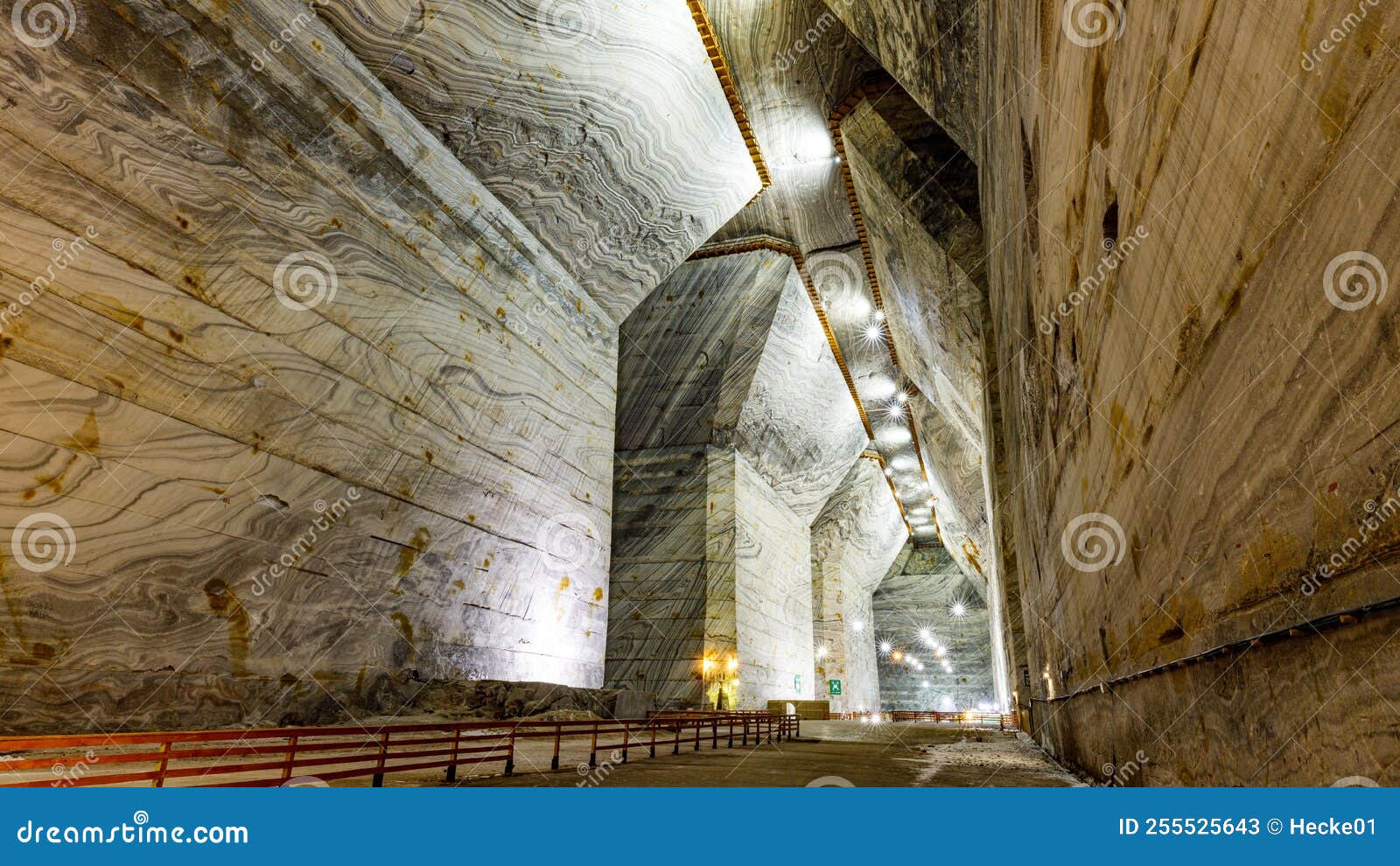 Salt Mine of Slanic Prahova in Romania Editorial Stock Photo - Image of ...