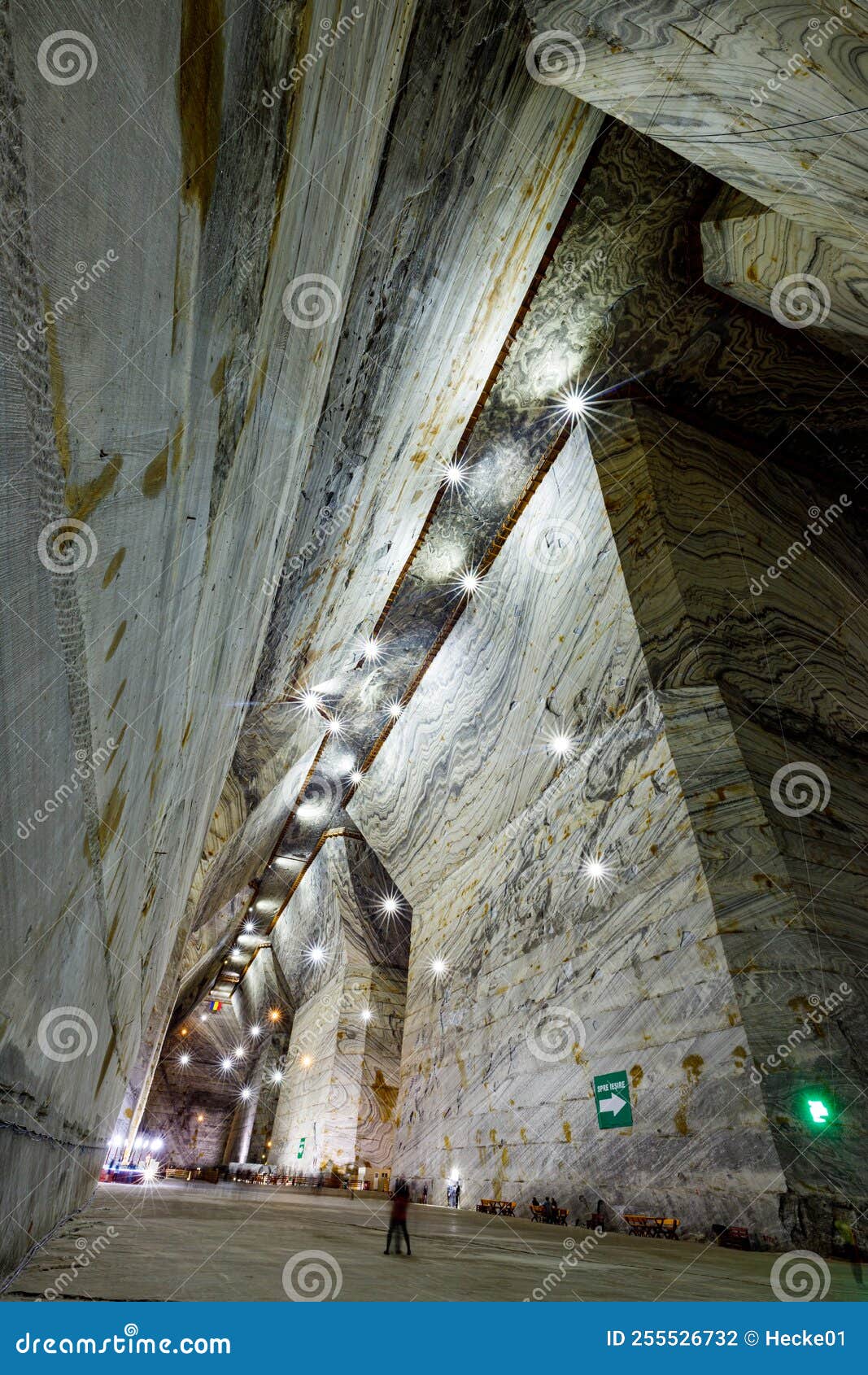 Salt Mine of Slanic Prahova in Romania Editorial Photography - Image of ...