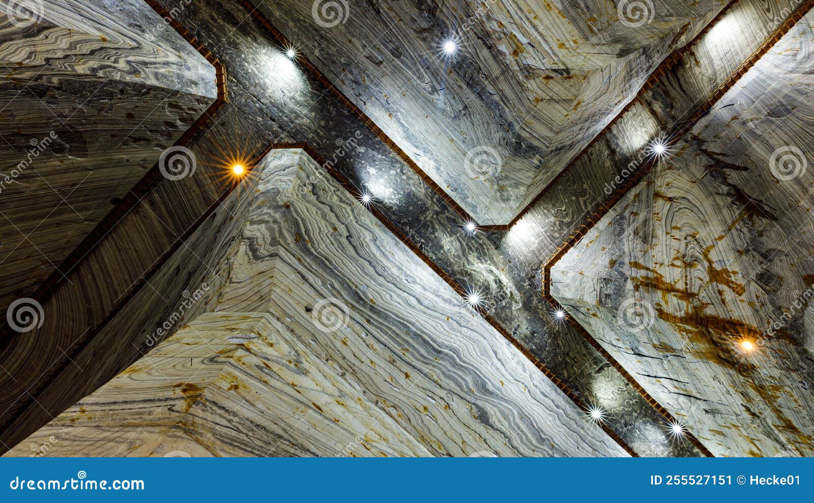 Salt Mine of Slanic Prahova in Romania Editorial Photo - Image of ...