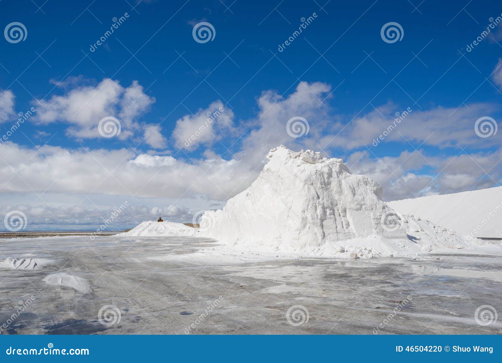Salt mining stock photo. Image of mover, equipment, mountain - 46504220
