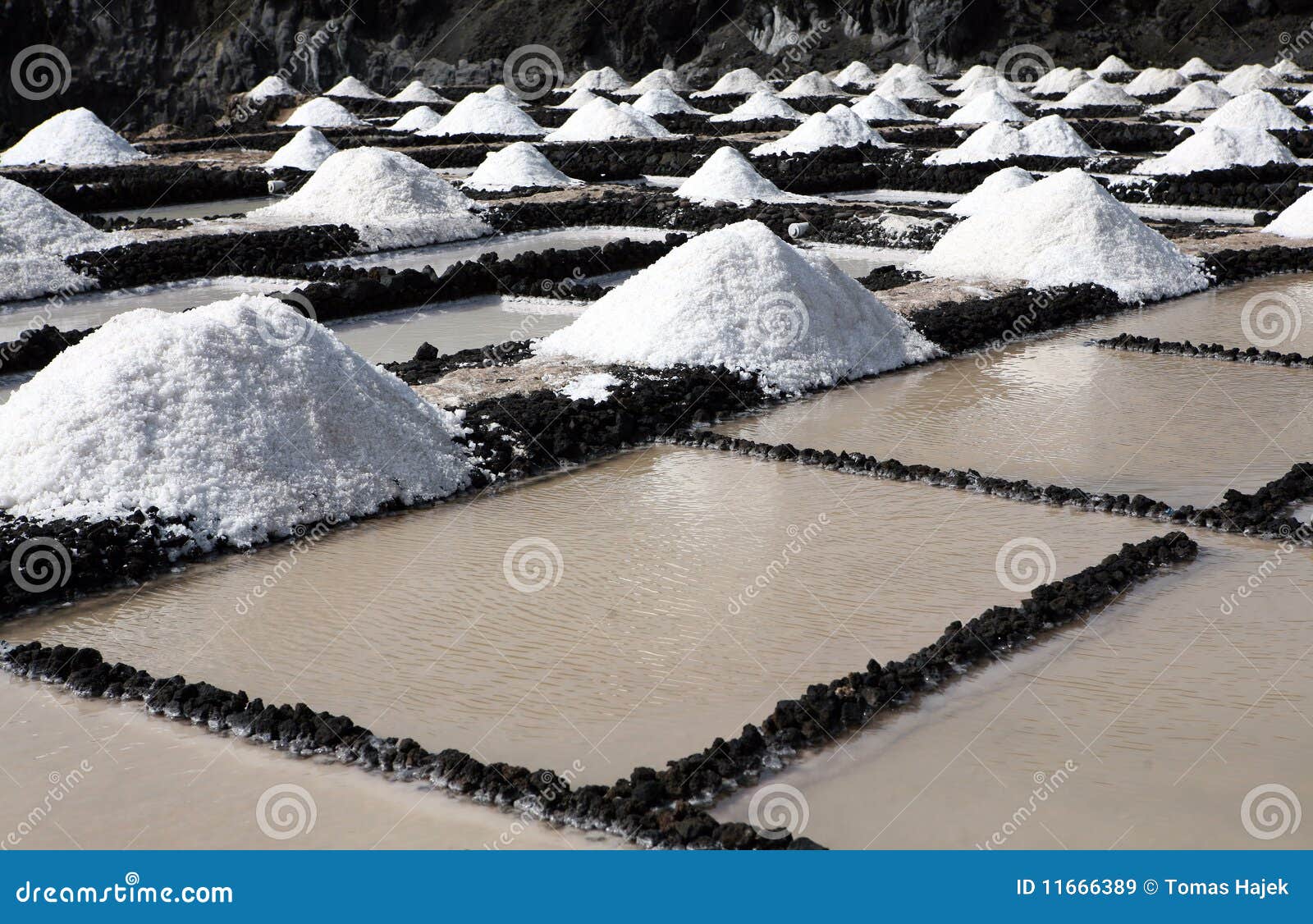 Salt from ocean stock image. Image of salinas, mineral - 11666389