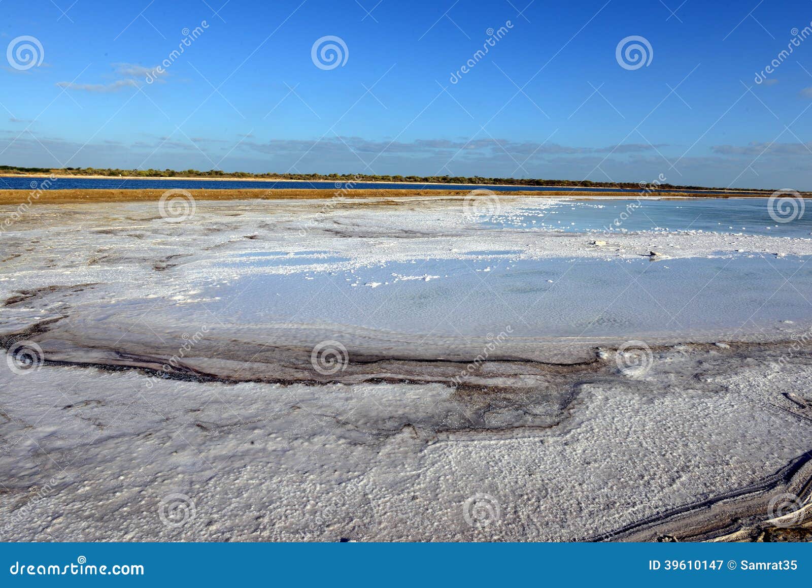 Salt Pan stock image. Image of antioxidant, production - 39610147