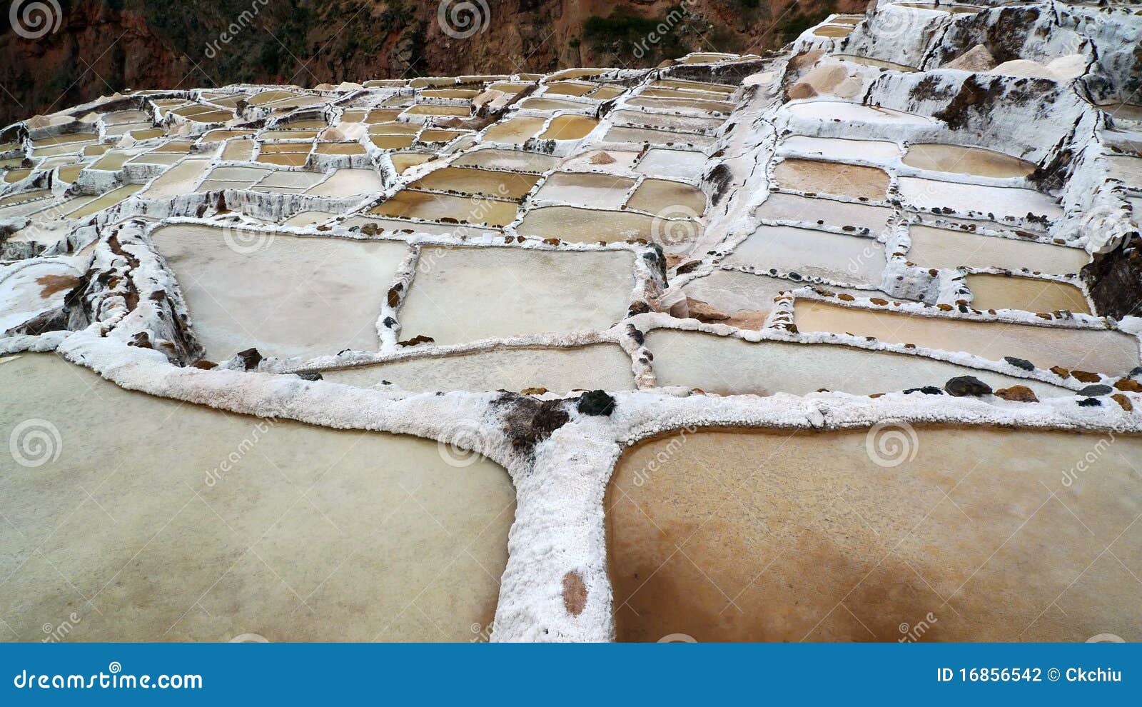 Salt Pans 3 stock photo. Image of valley, monotone, peru - 16856542