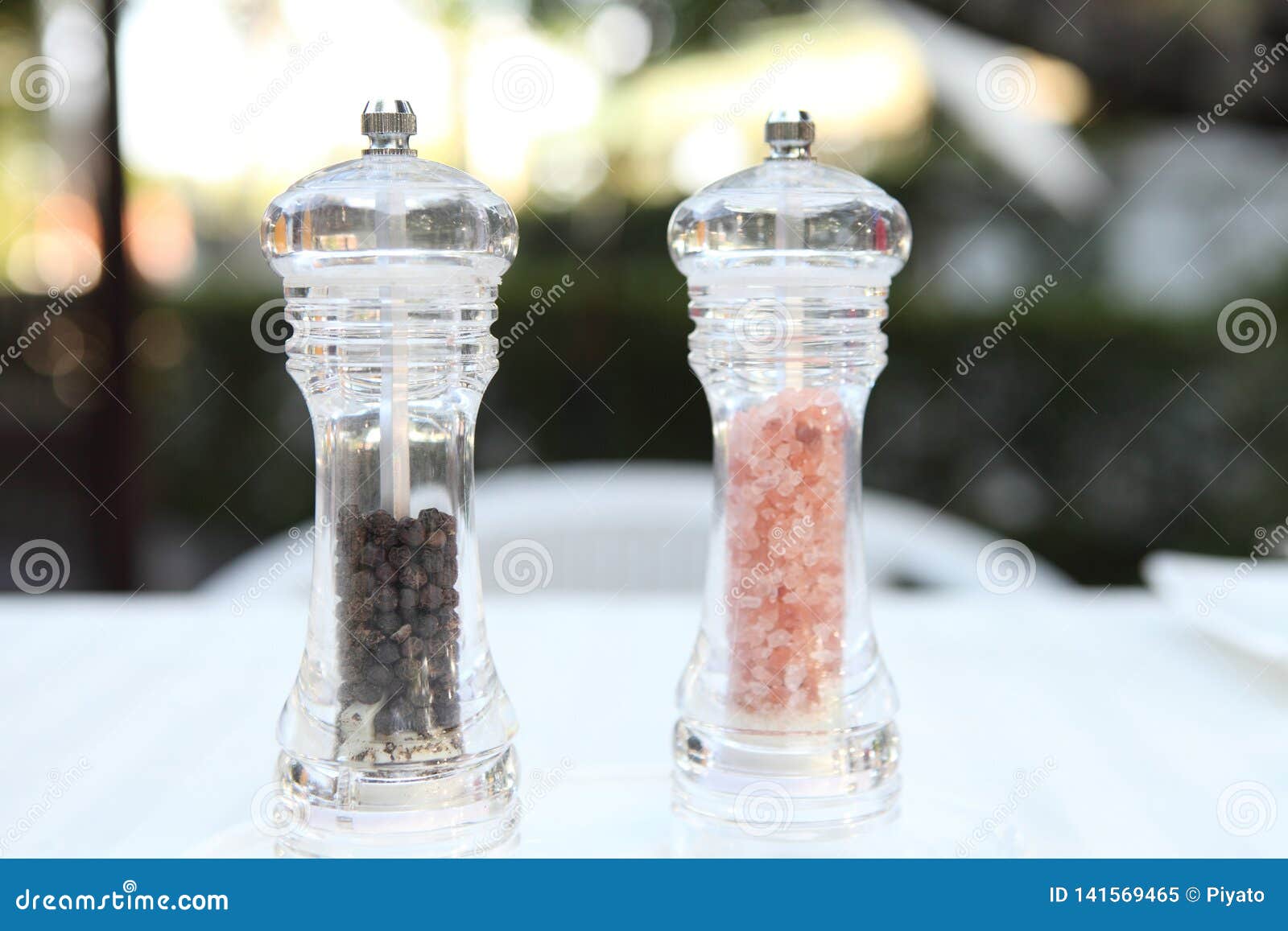 Salt and paper stock image. Image of recipe, vintage - 141569465