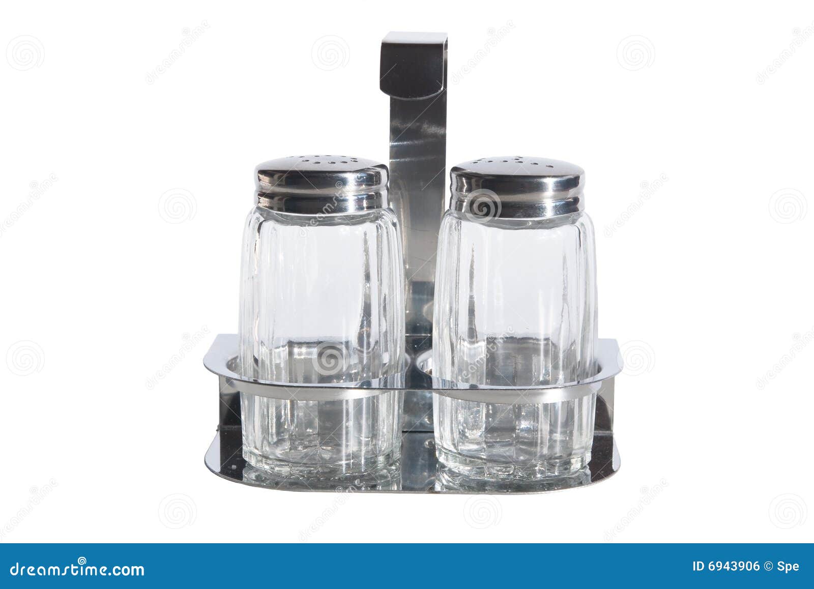 Salt and pepper jars stock photo. Image of steel, container - 6943906