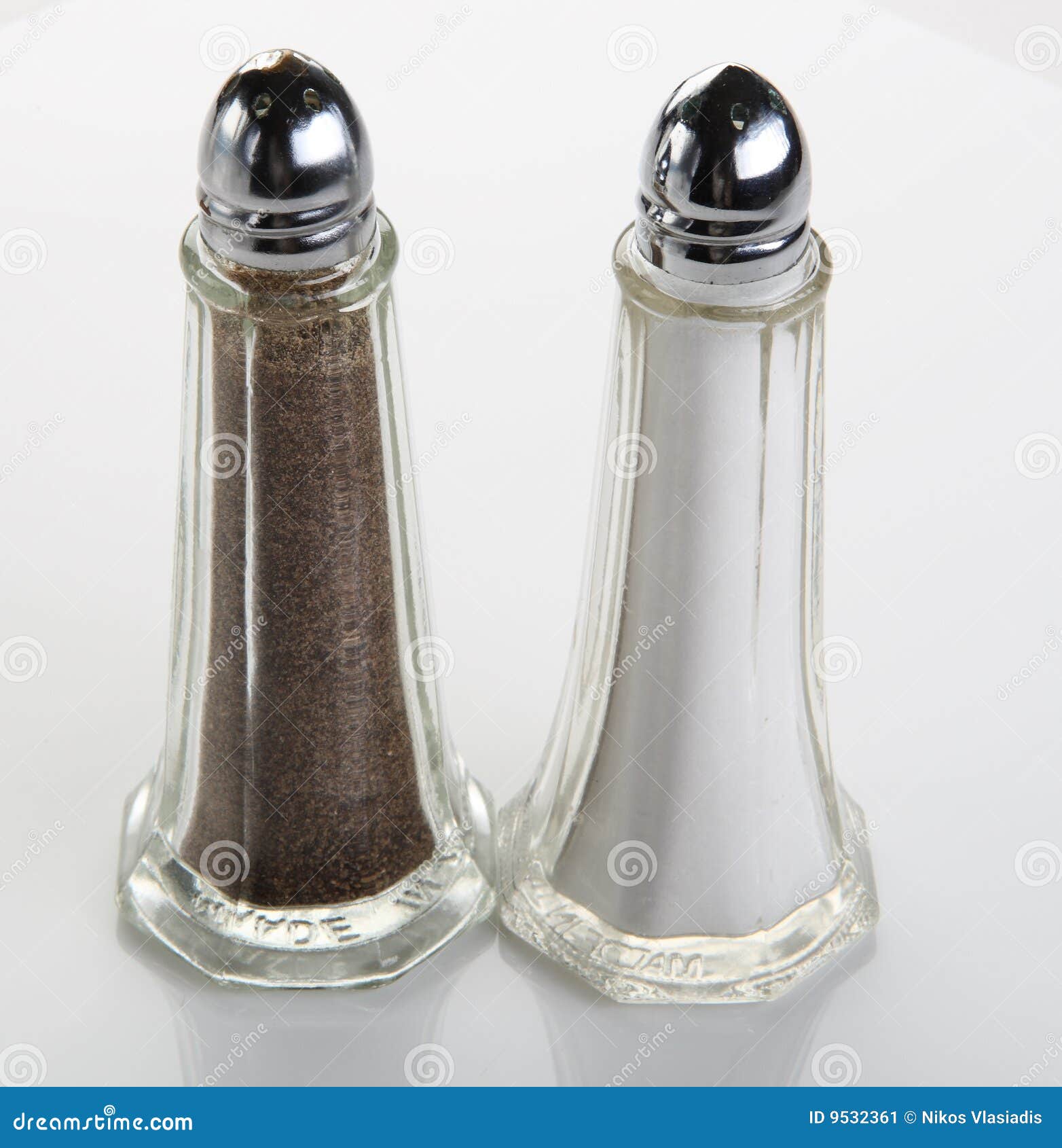 Salt & Pepper Shaker stock image. Image of bottle - 9532361
