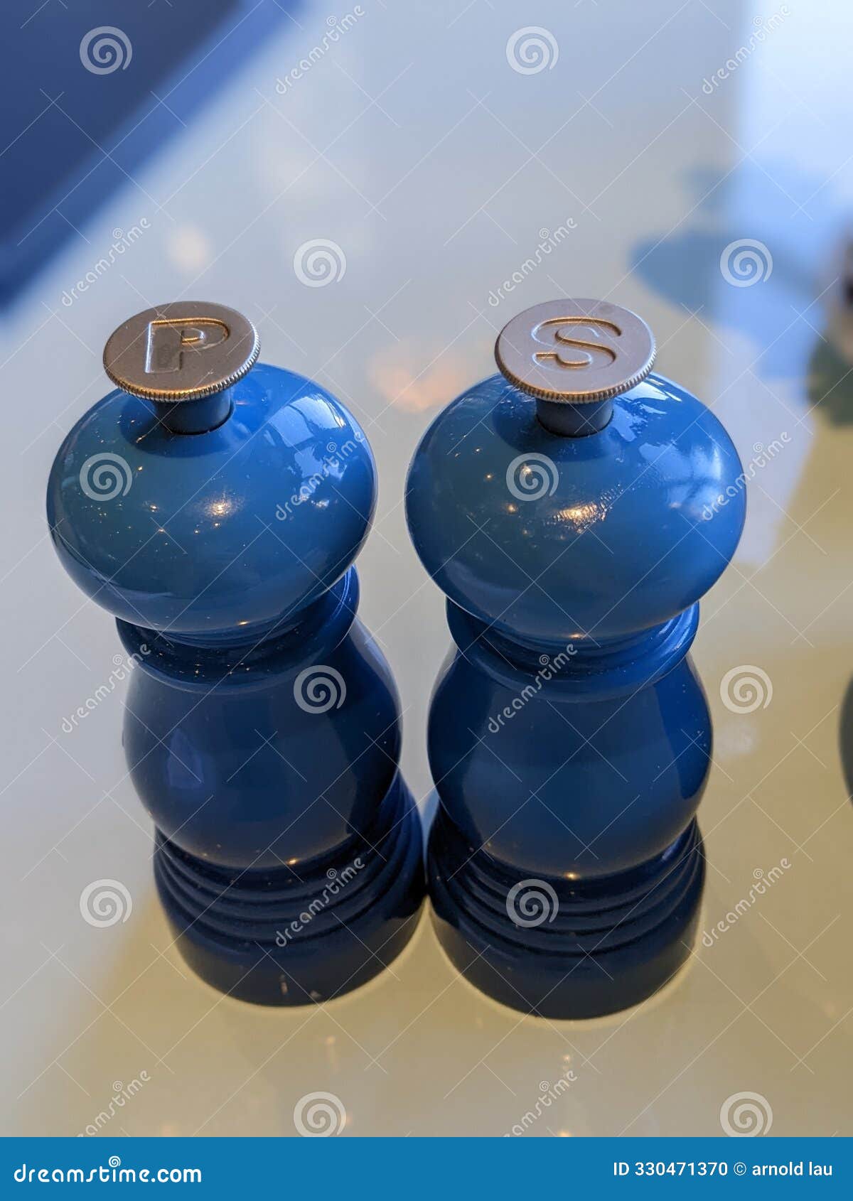 Salt and Pepper Shaker Cute Pair Stock Photo - Image of pair, cute ...