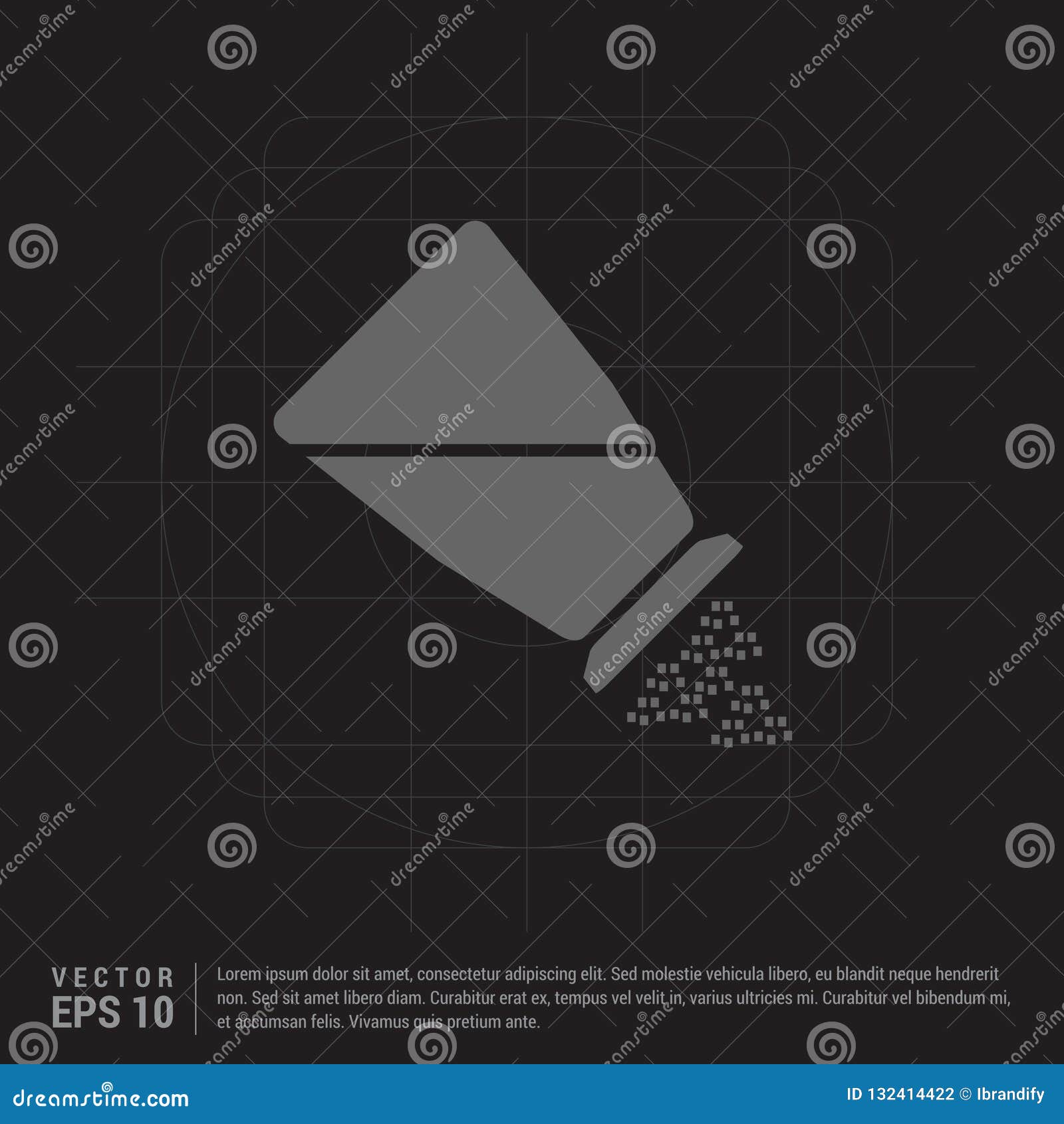 Salt and pepper shakers stock vector. Illustration of logo - 132414422